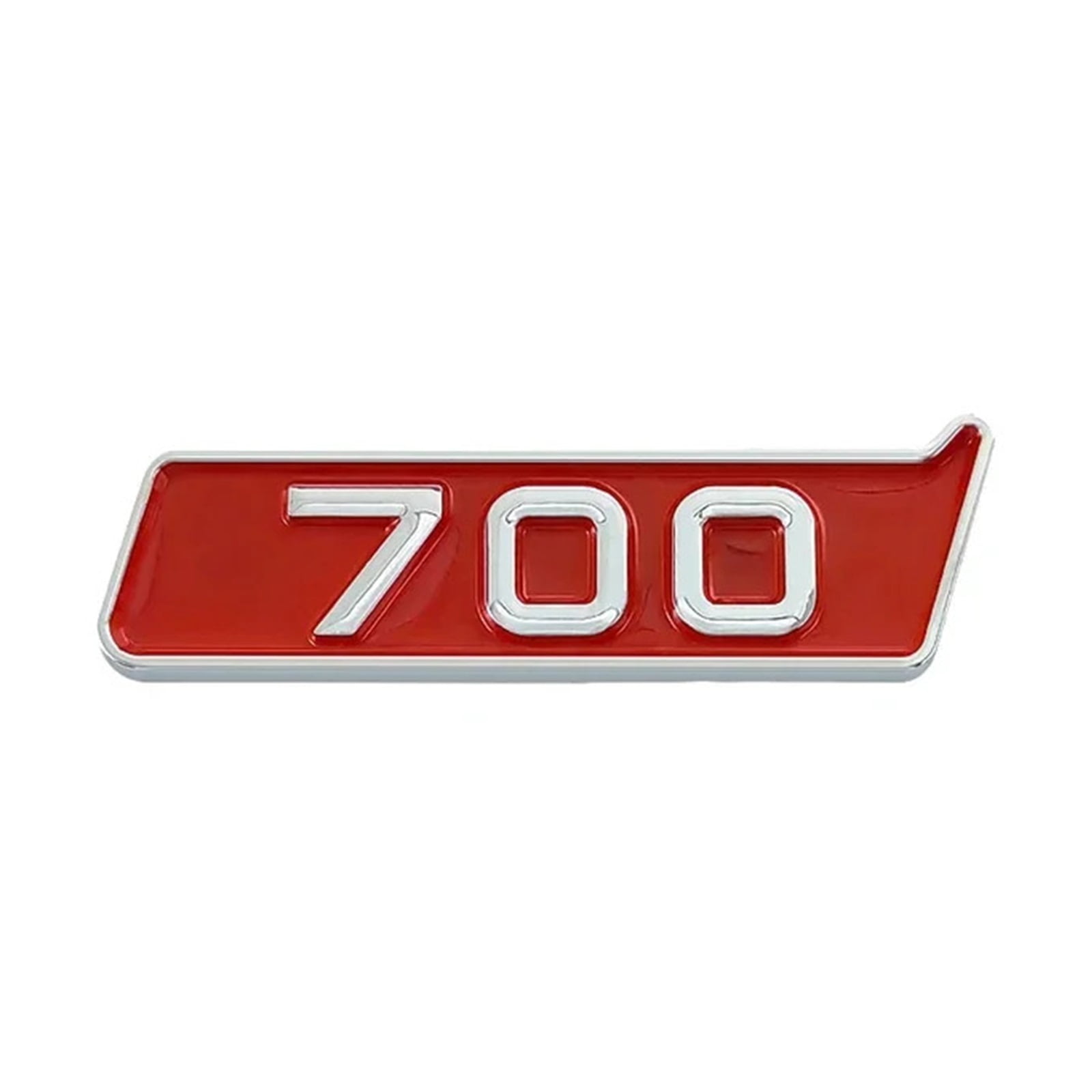 3d ABS Red Black 700 800 900 Logo Letters Car Emblem Badge Fit For ...