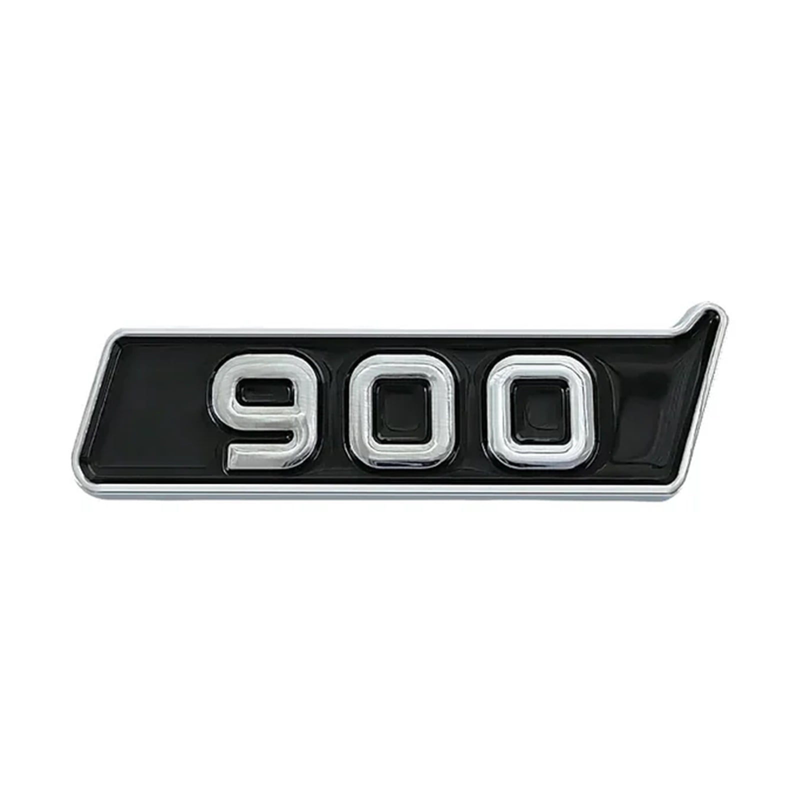 3d ABS Red Black 700 800 900 Logo Letters Car Emblem Badge Fit For ...