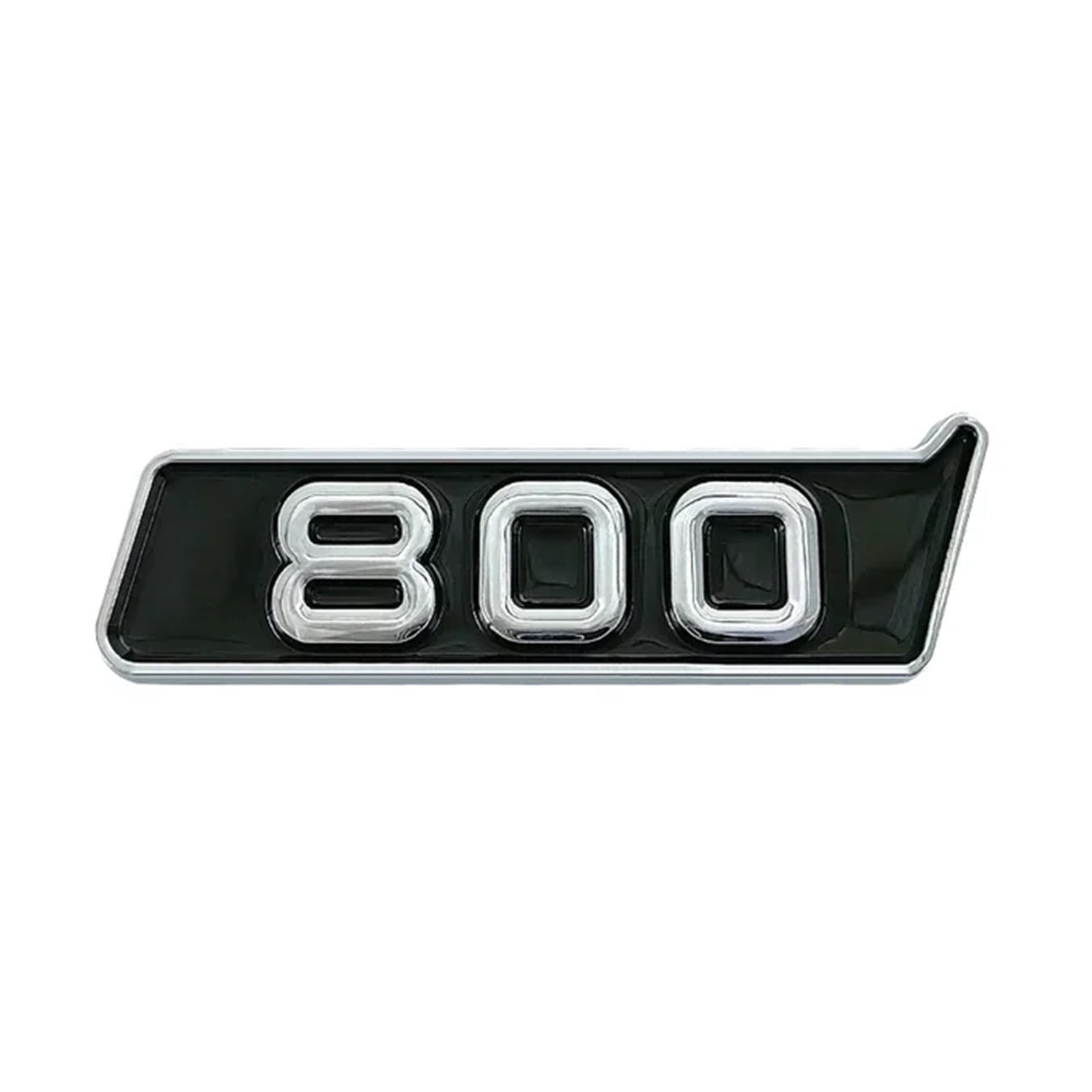 3d ABS Red Black 700 800 900 Logo Letters Car Emblem Badge Fit For ...