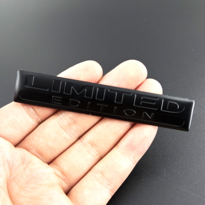 3d Aluminum Logo Limited Edition Emblem Sticker Car Motorcycle Decal ...