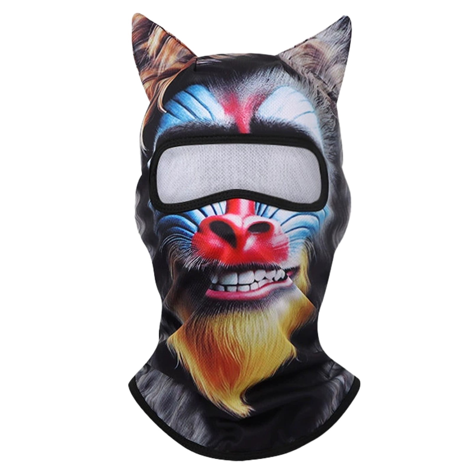 3d Animal Personality Hood Summer Animal Print Sunscreen Hood ...