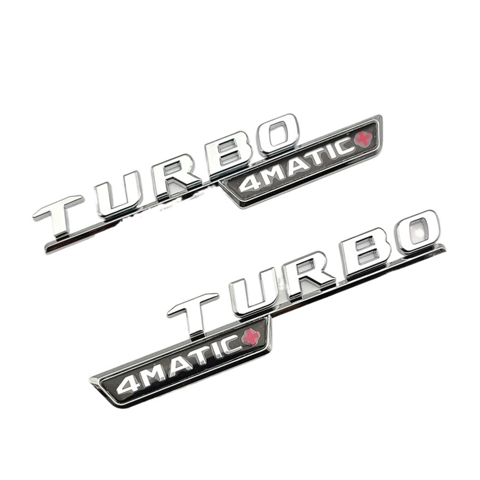 3d Black Chrome Letters For Car Logo Stickers Fit For Mercedes A45S AMG ...