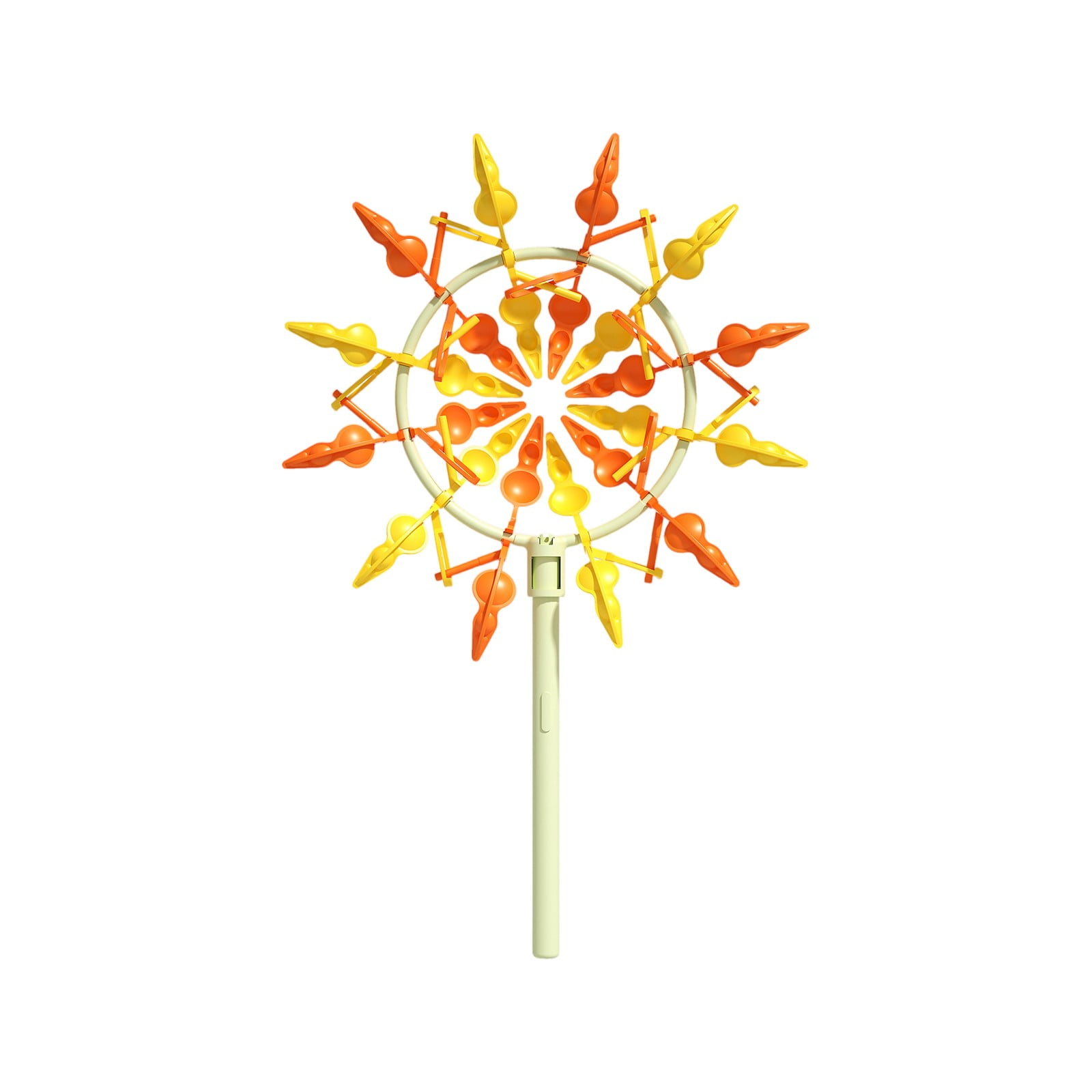 3d Carrot Windmill Rotating Colorful Sunflower Windmill Children's Toys ...