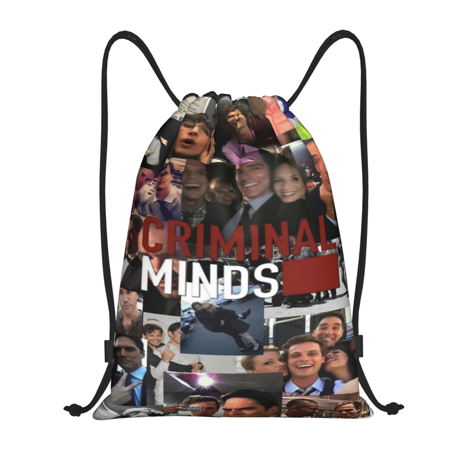 3d Graphics Damon Salvatore Print Drawstring Bag Back-pack Waterproof ...