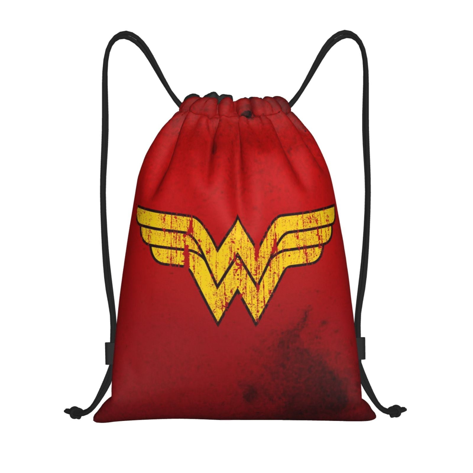 3d Graphics Won-der Women Print Drawstring Bag Backpack Waterproof ...