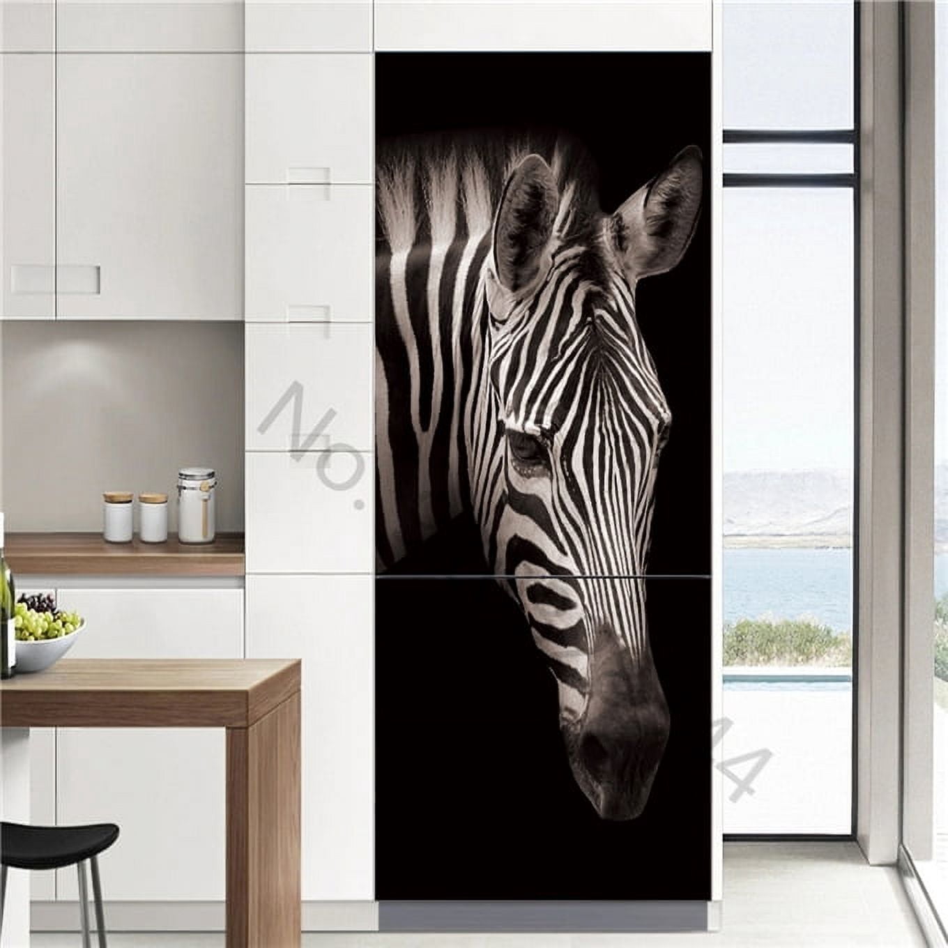 3d Horse Fridge Decoration Wall Sticker Vinyl Self-adhesive ...