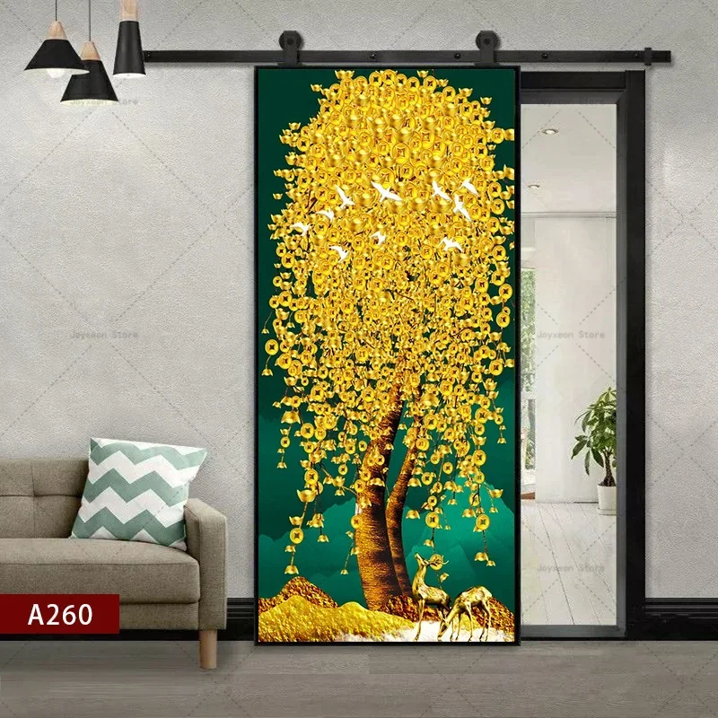 3d Low Luxury Door Stickers Fake Window Style Posters and Wallpapers ...