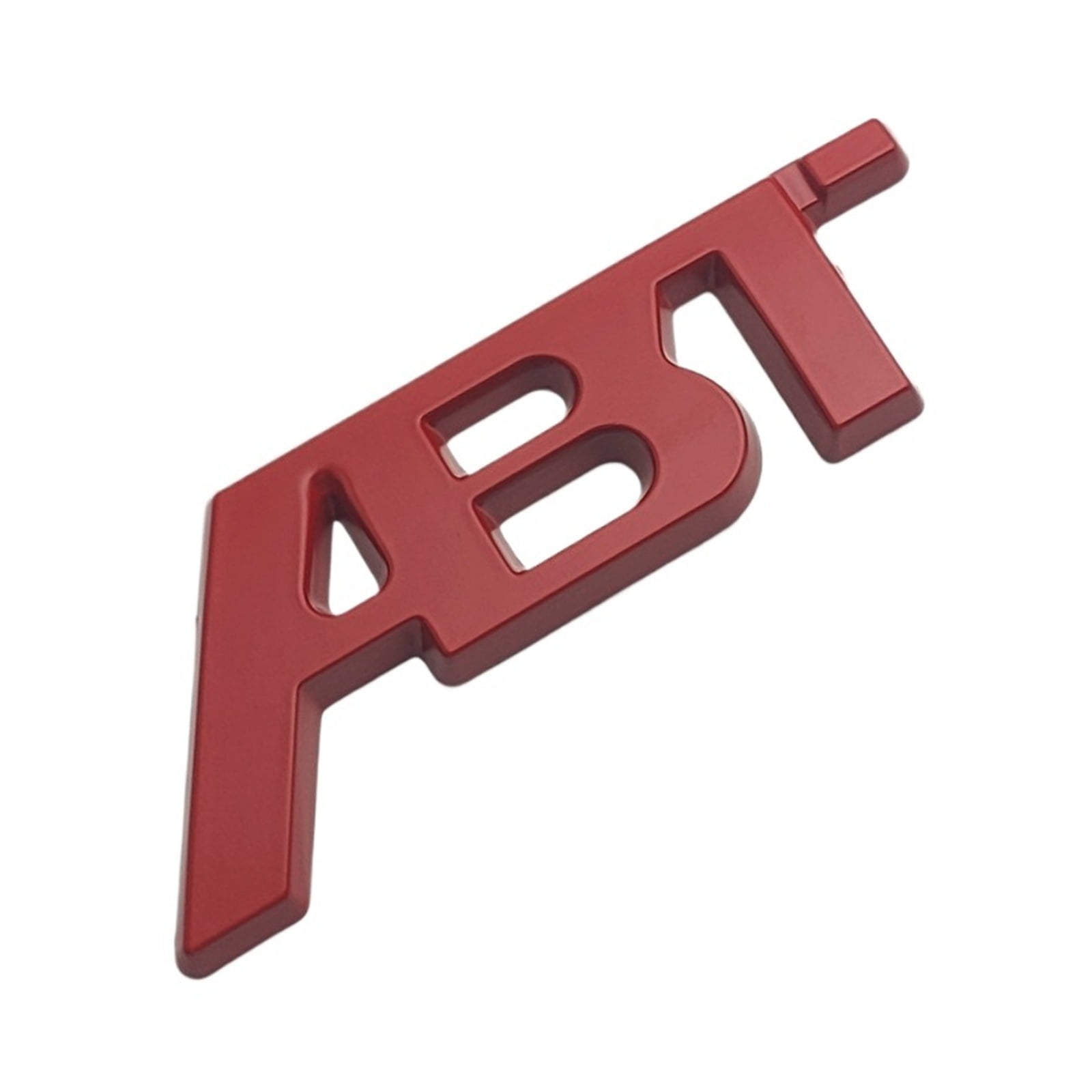 3d Metal ABT Logo Letters Car Front Emblem BadgeABT Sticker Accessories ...