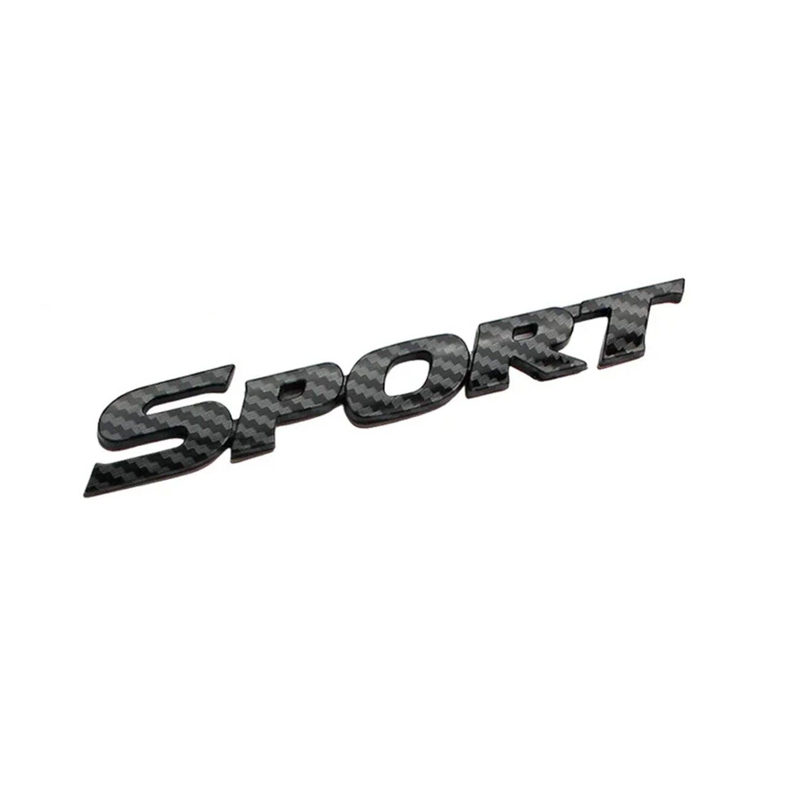 3d Metal Car Letters Carbon Sport Emblem Badge Decal Sticker Fit For ...