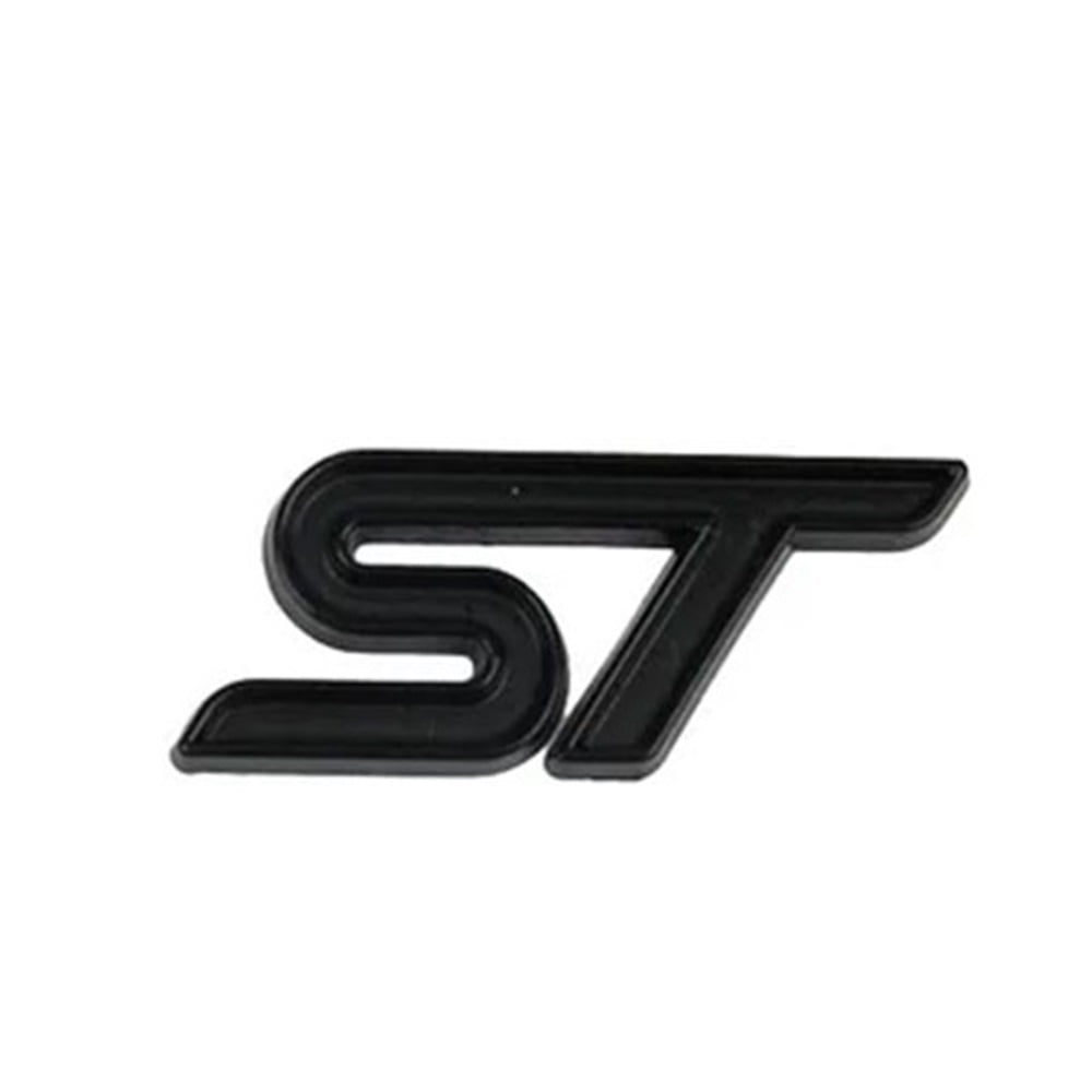 3d Metal Letter ST Badge Car Steering Wheel Sticker Decals For Ford ...