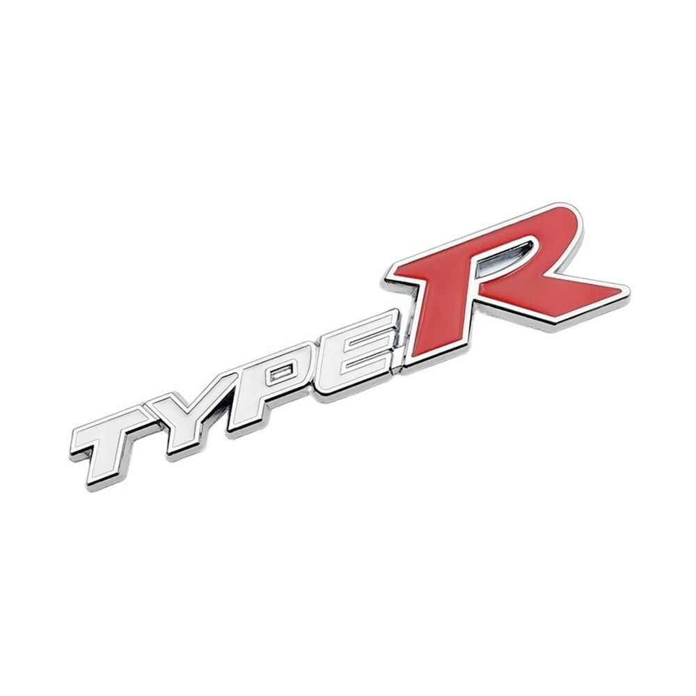 3d Metal Type S Logo Type R Emblem Letters Car Trunk Badge Type S Type ...