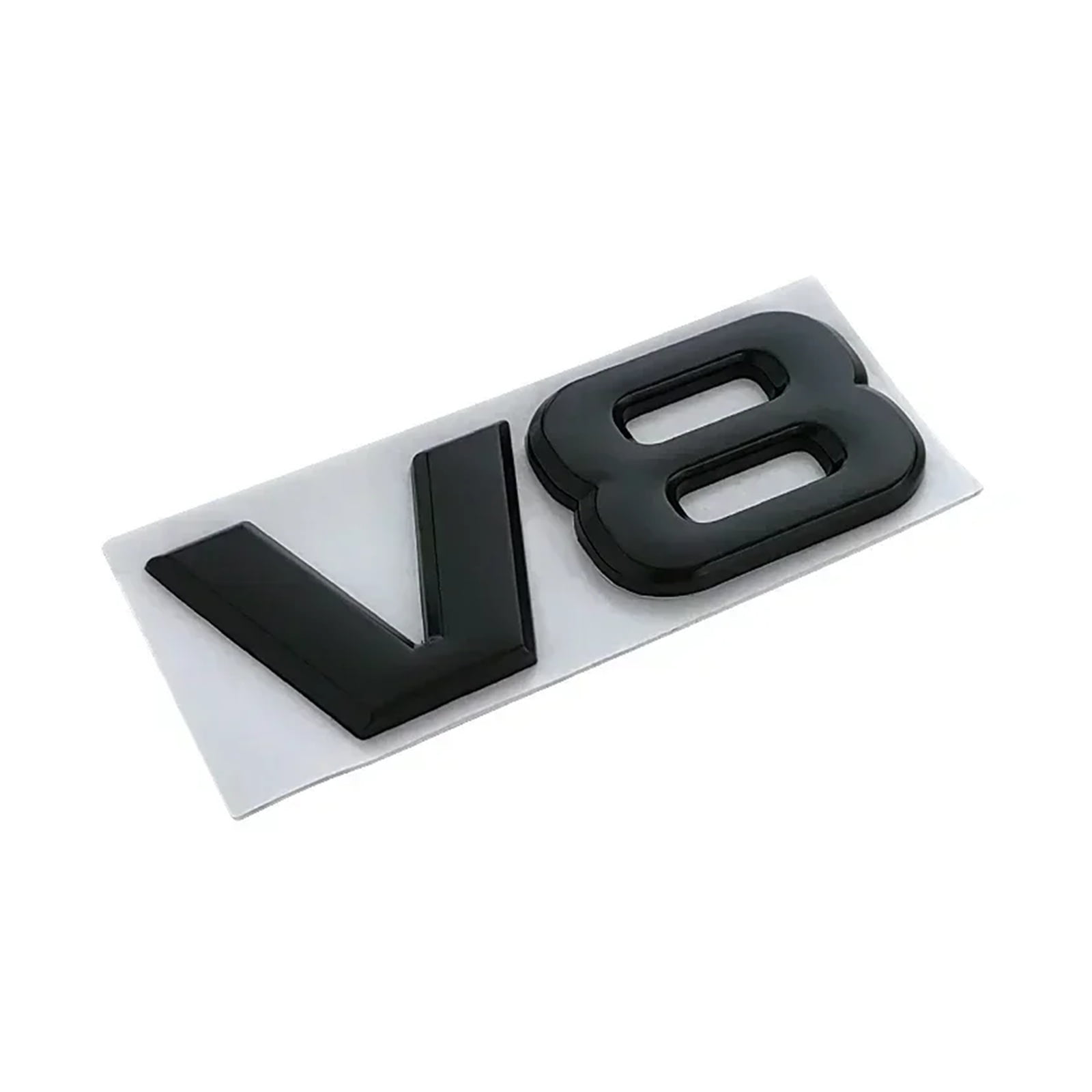 3d Metal V6 V8 Logo Rear Trunk Tailgate Fender Emblem Badge Sticker ...