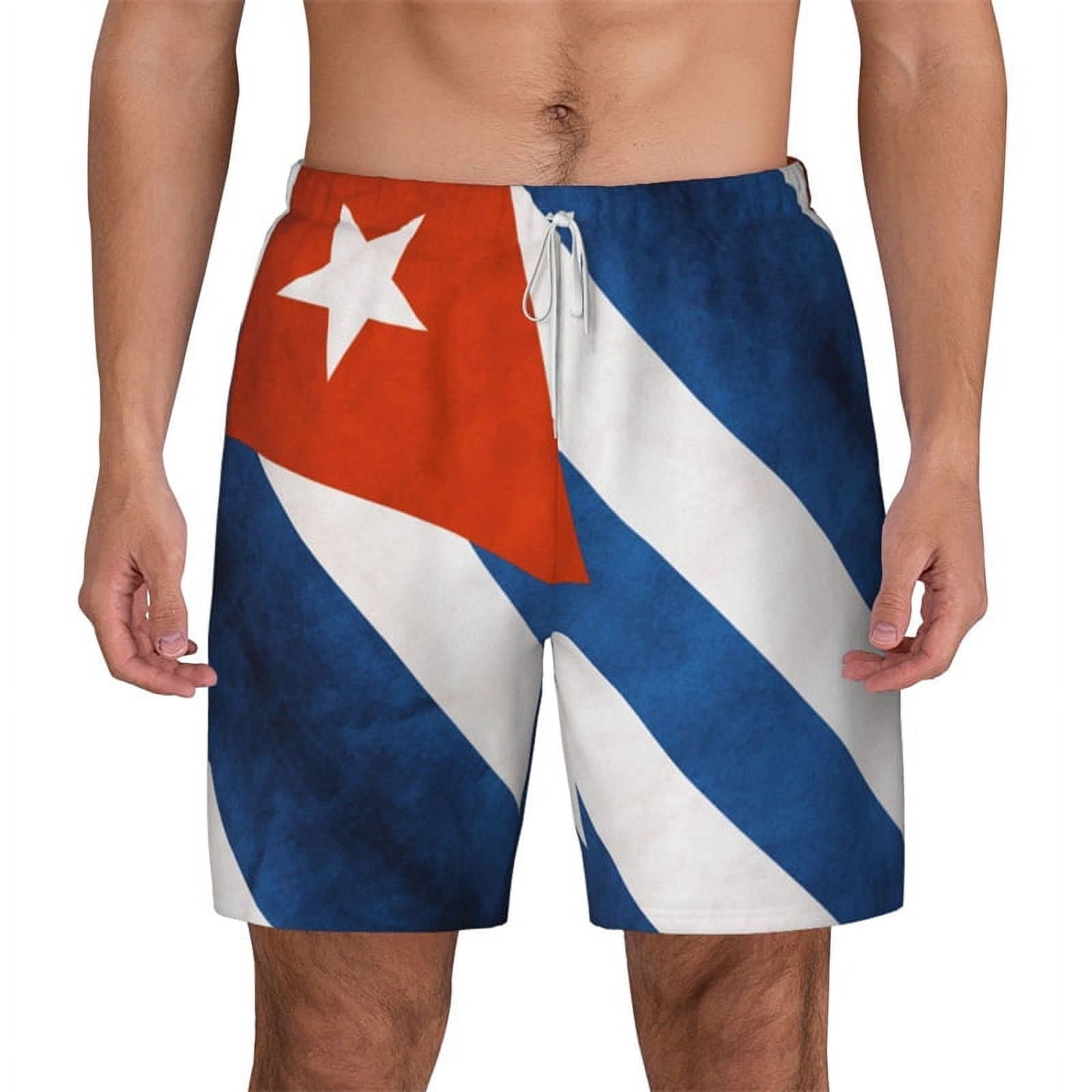 3d Print Cuba Swim Wear Men Swimming Trunk Man Swimsuit Shorts Quick ...