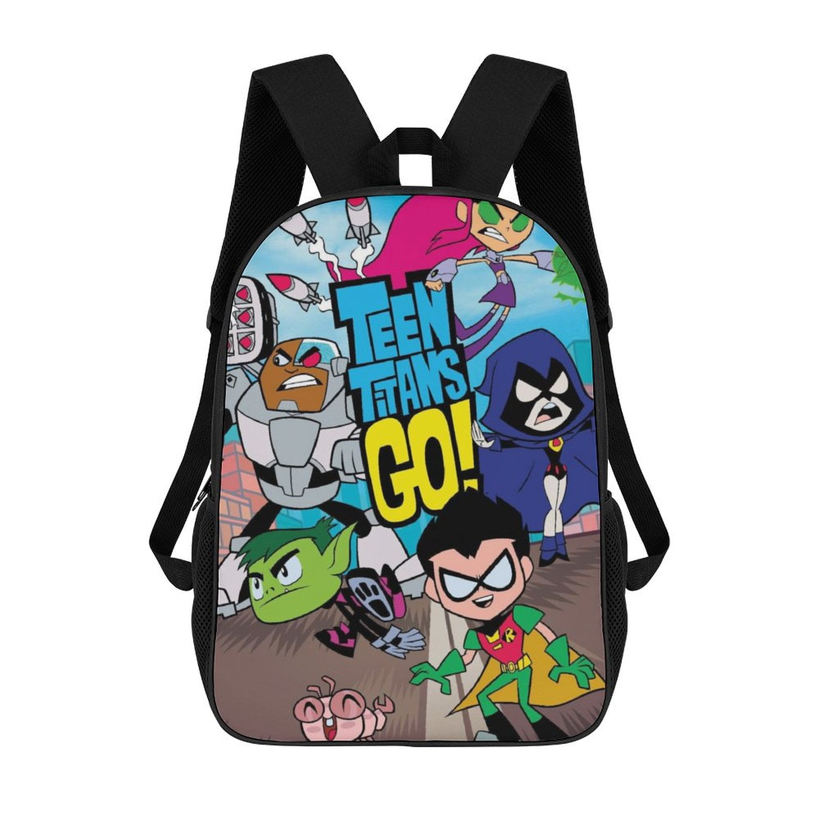 3d Print Teen Titans Go! Backpack, Laptop Backpack Lightweight Casual ...