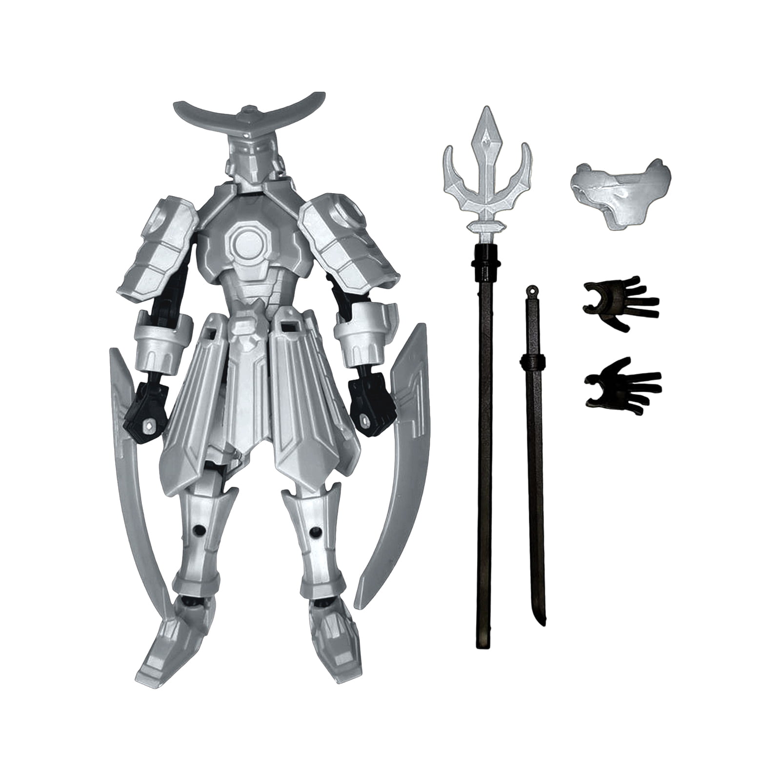3d Printed Action Figure Articulated Robot Action Figure with ...