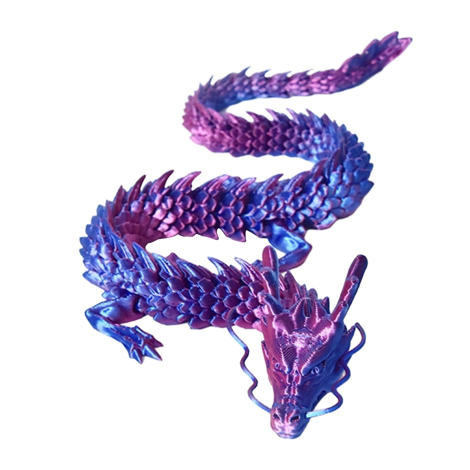 3d Printed Animal, Halloween Decorations Snake and Dragon Movable ...