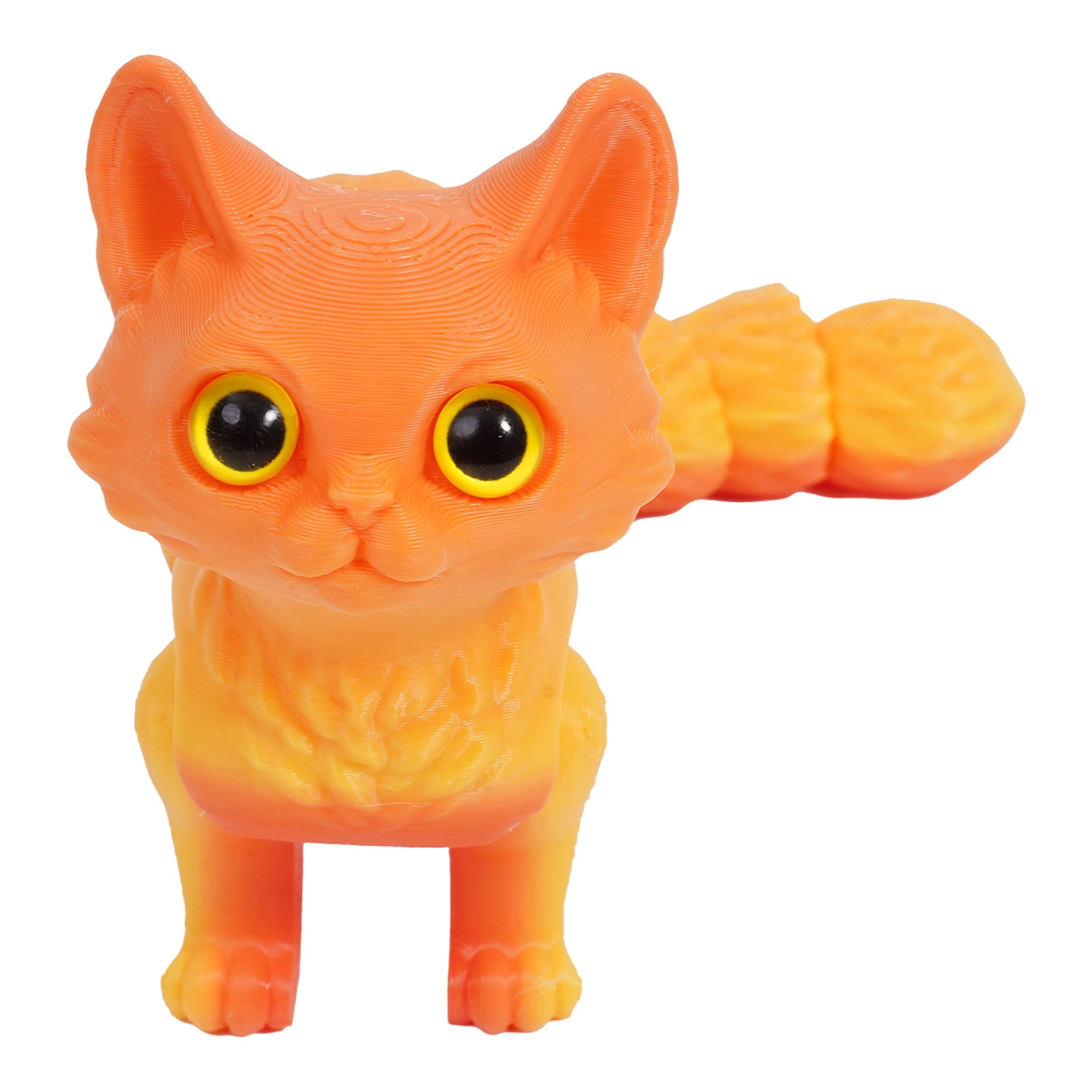3d Printed Movable Cat Stress Relief Ornaments, Adult Fingertip Toys ...
