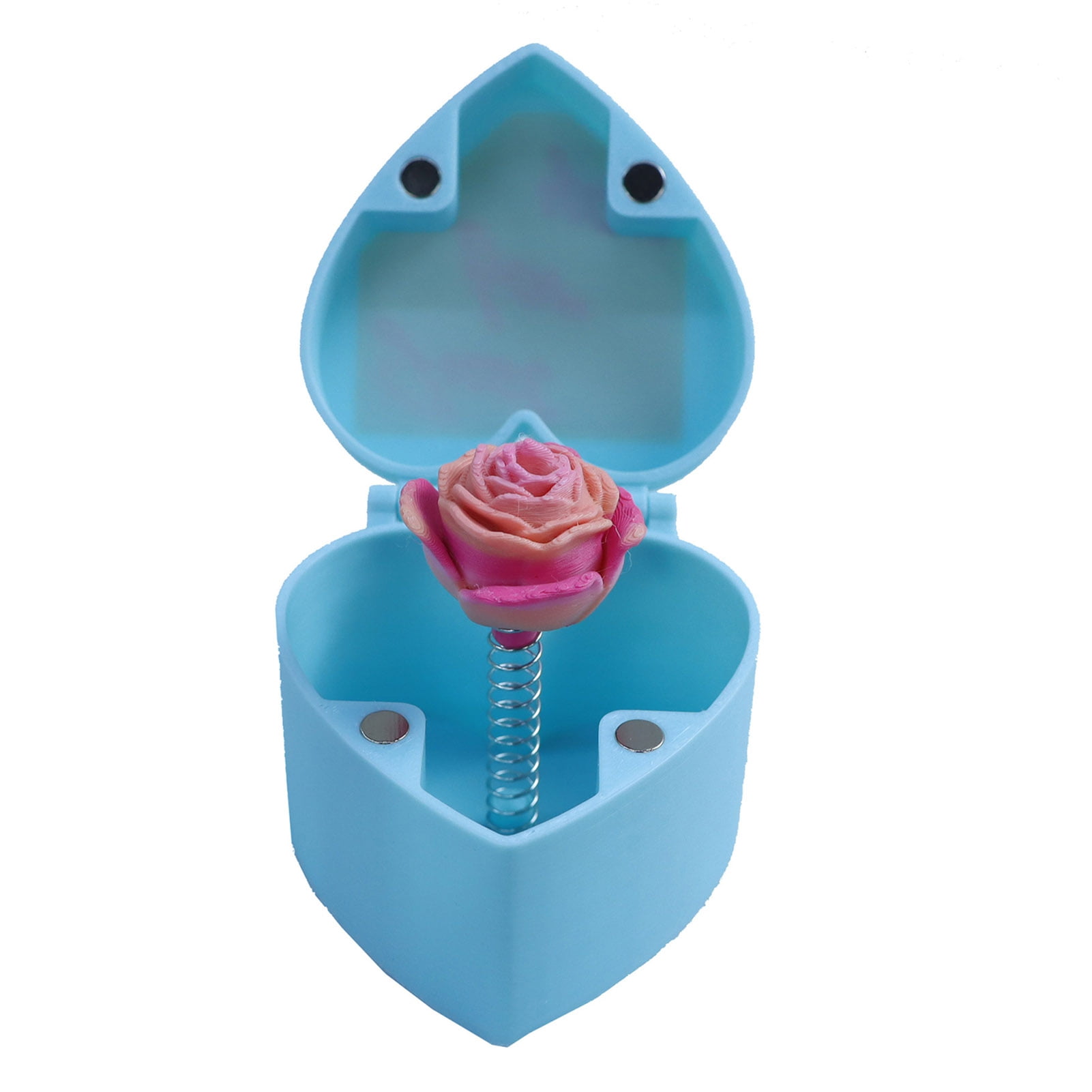 3d Printed Roses A Gift Box Roses Love Heart Surprise Gift Box with ...