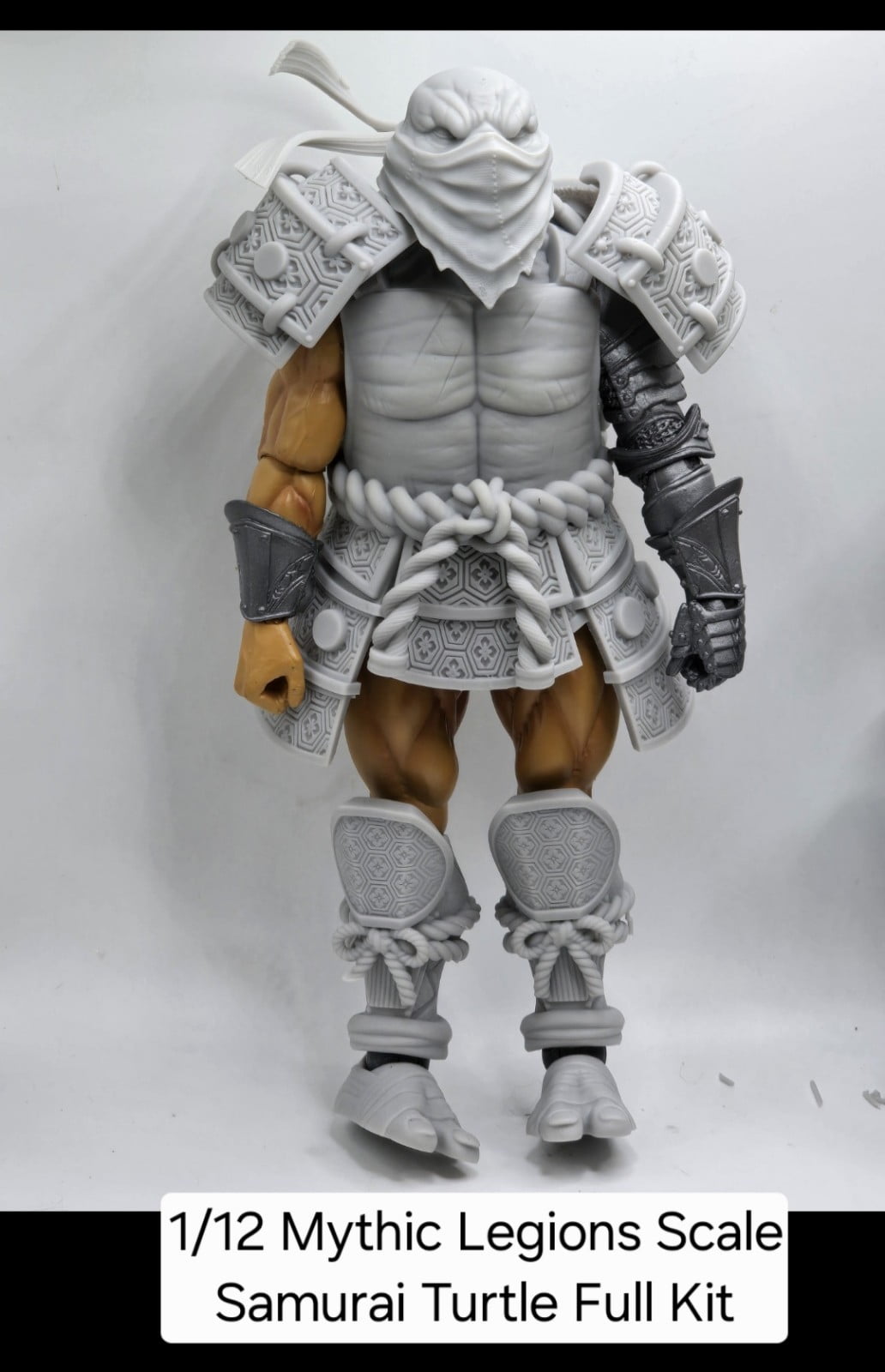 3d Printed SAMURAI TURTLE FULL KIT 1.0 Mythic Legions 1/12 Scale figure - Walmart.com