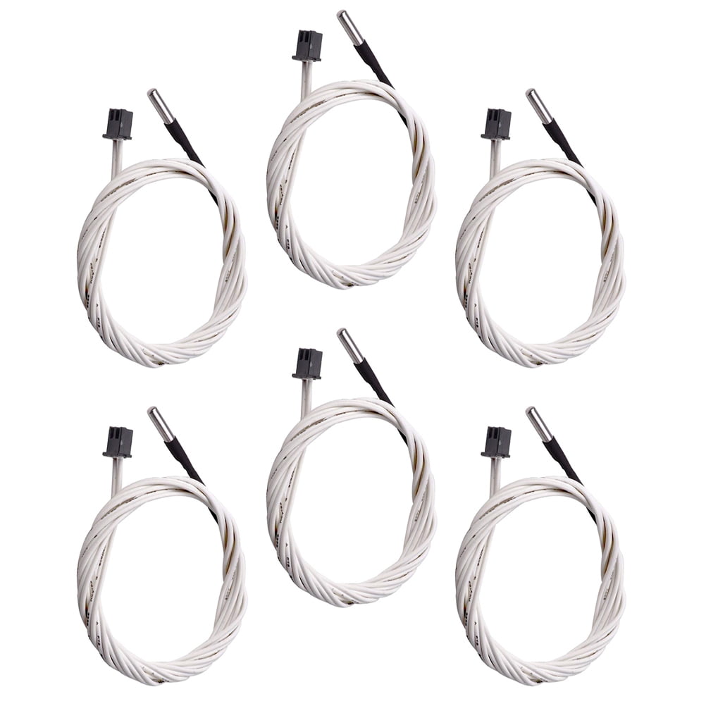 6 Pcs 3d Printer Printers Heater Block Thermistor High Temperature ...