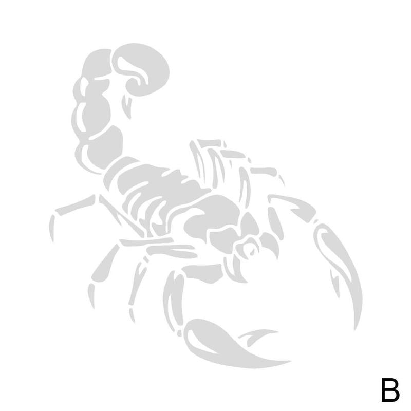 3d Scorpion Car Stickers Vinyl Decal Sticker For Cars Acessories ...