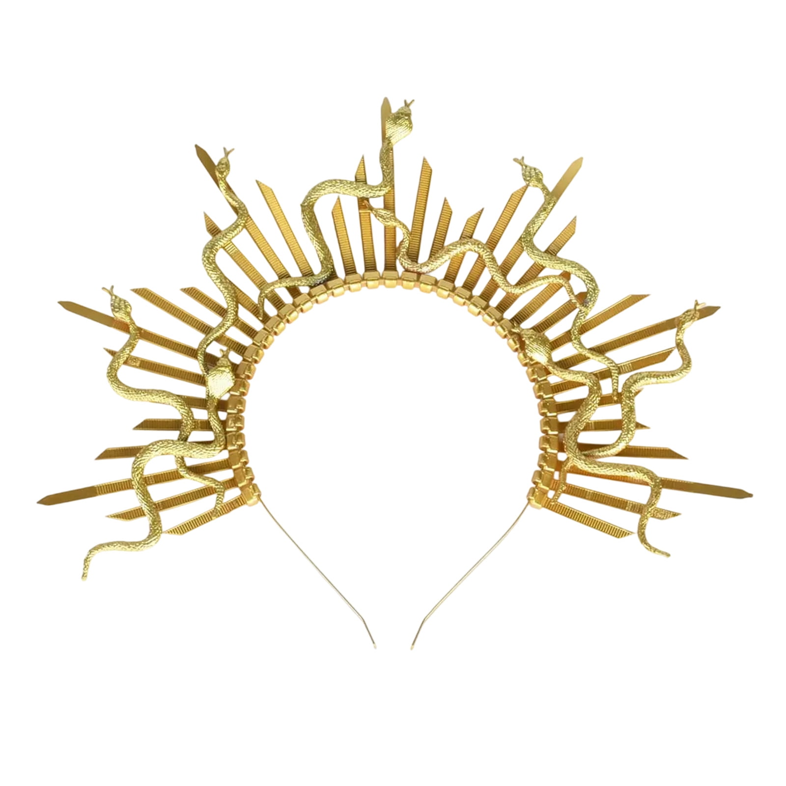 3d Snake Hairhoop Greek Mythology Hairband Halloween Party Props ...