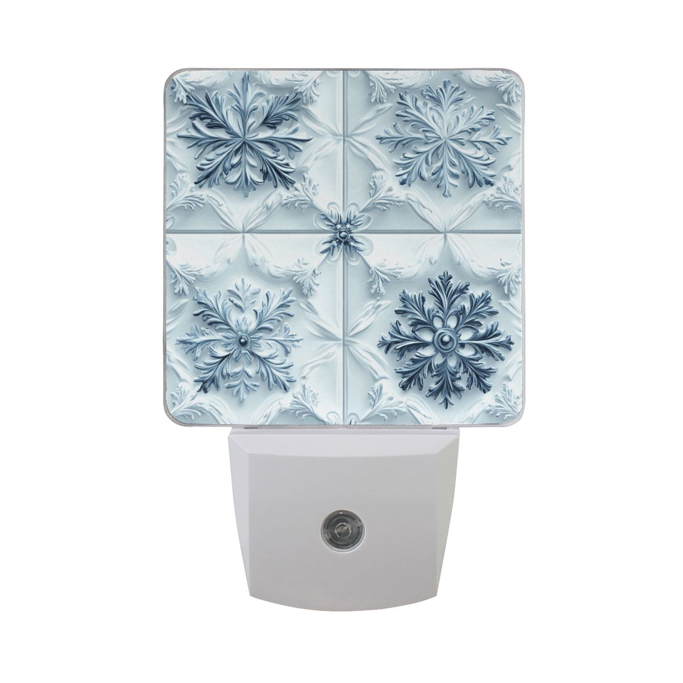 3d Snowflakes Night Light 2 Pack LED Nightlight Plug into Wall Dusk to ...