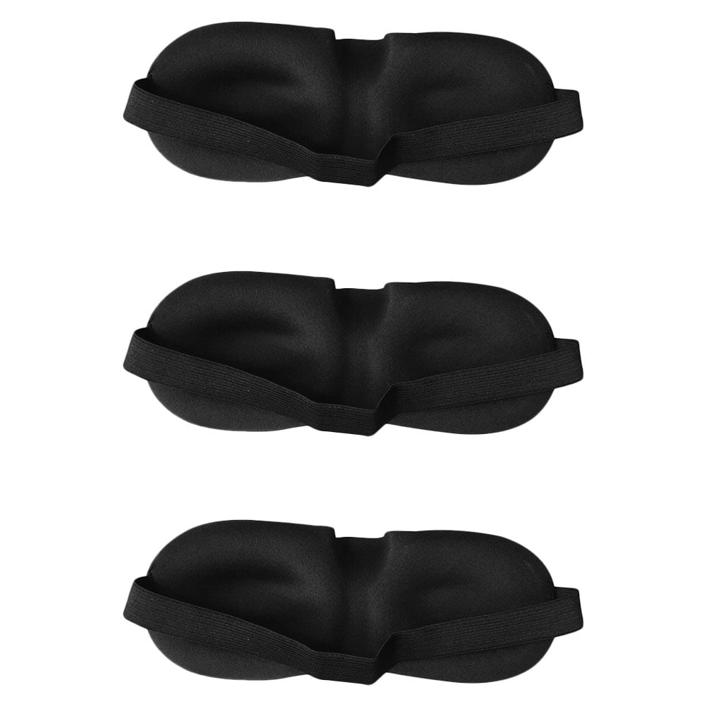 3d Stereo Goggles Adjustable Sleeping Masks Cotton Travel Eye Cover ...