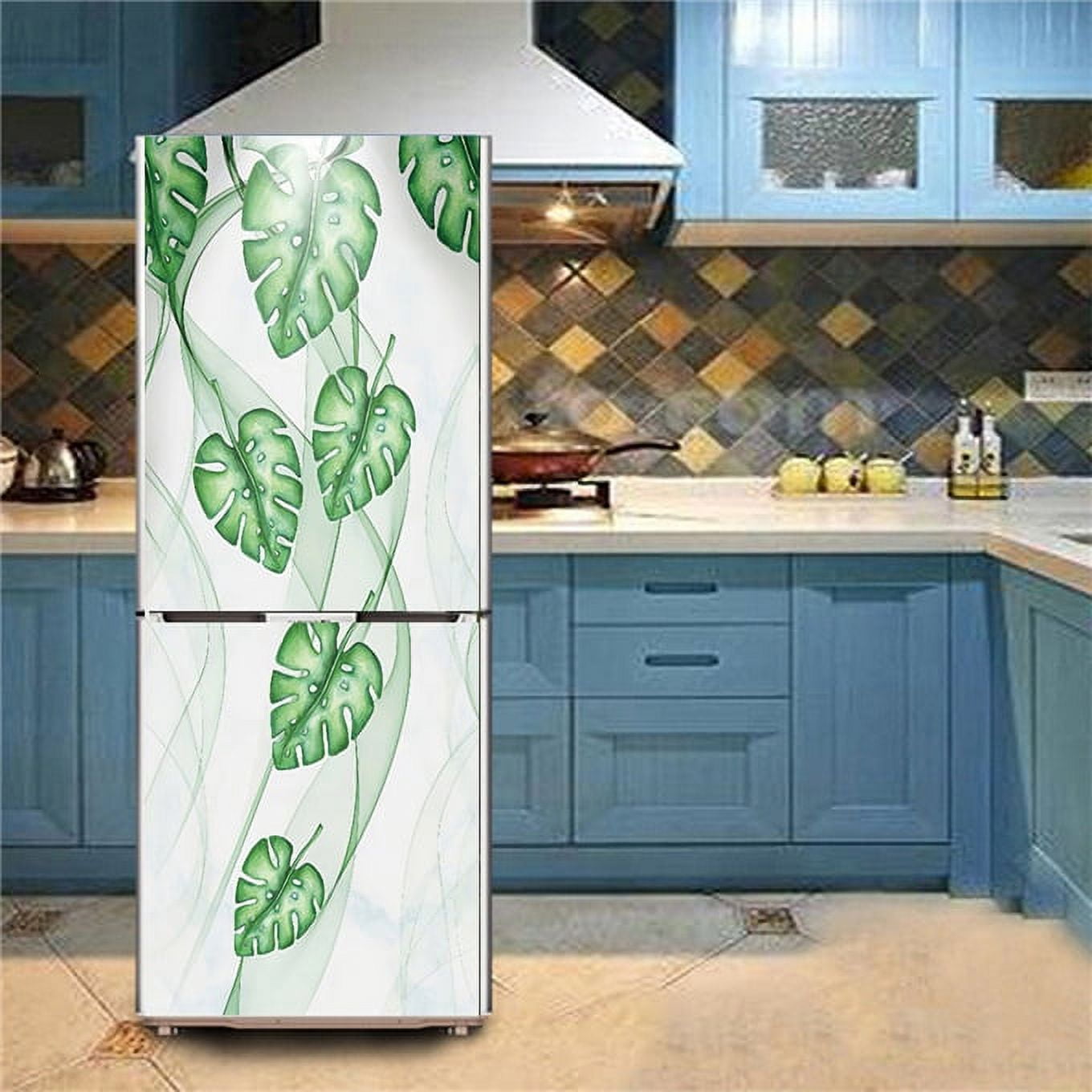 3d Sticker Refrigerator Waterproof Kitchen Wallpaper Furniture ration ...