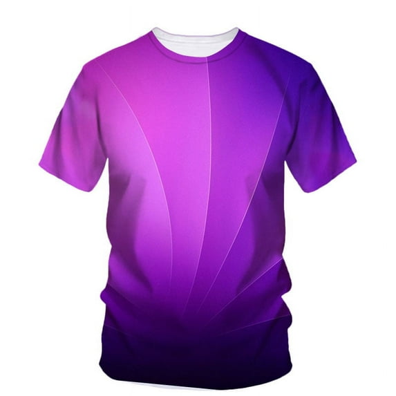 3d Three-Dimensional Pattern 3d Printing Summer Men'S T-Shirt Trend ...
