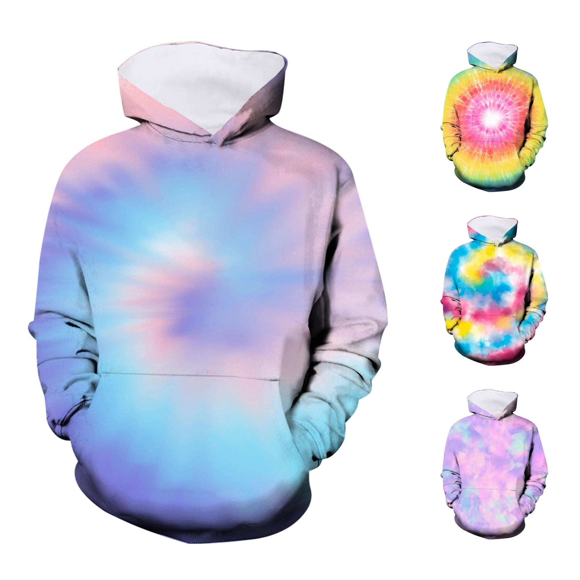 3d Visual Digital Printed Children's Hoodie Tie Dye Printed Children's ...