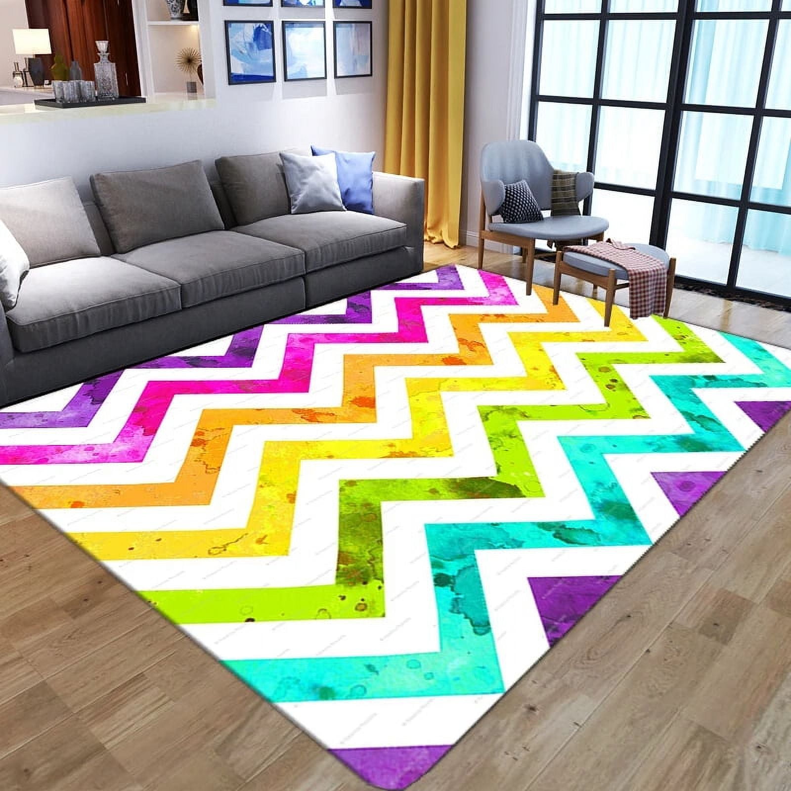 3d Visual Grid Carpet E-sports Room r Cyberpunk Rug Large Area Bedroom ...