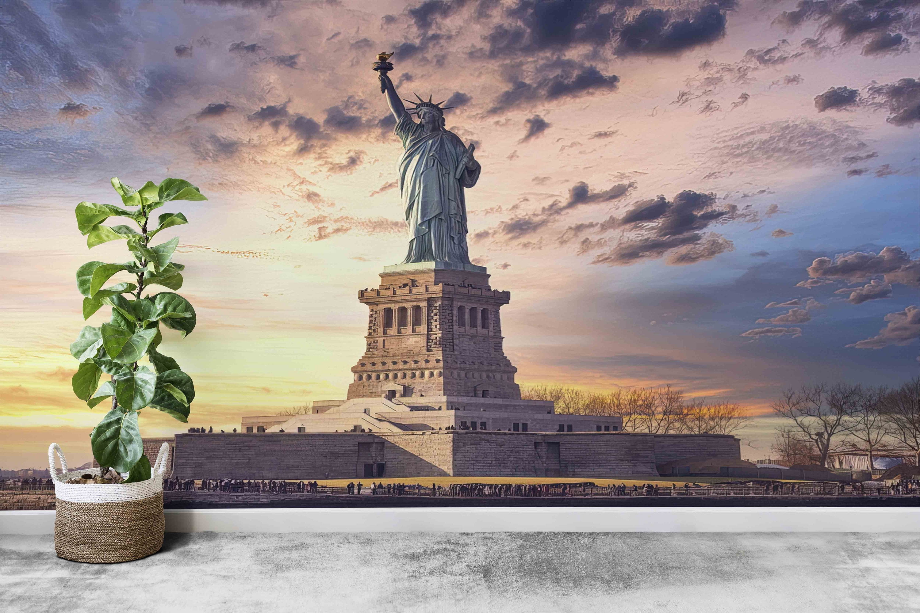 3d Wallpaper, Custom Wallpaper, Modern Wallpaper, Landscape Wall Print ...