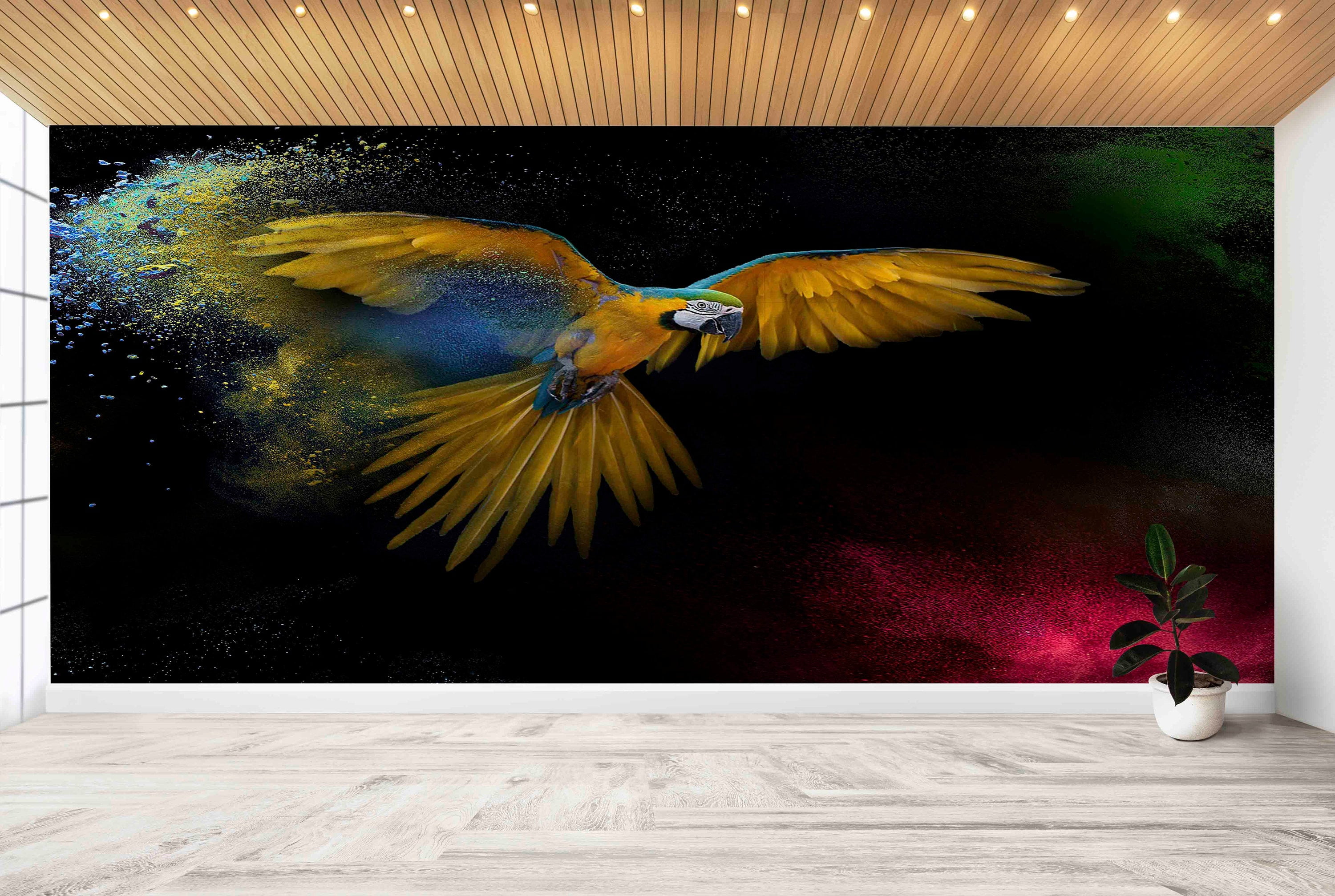 3d Wallpaper, Paper Wall Art Custom Wallpaper, Modern Wall Poster ...