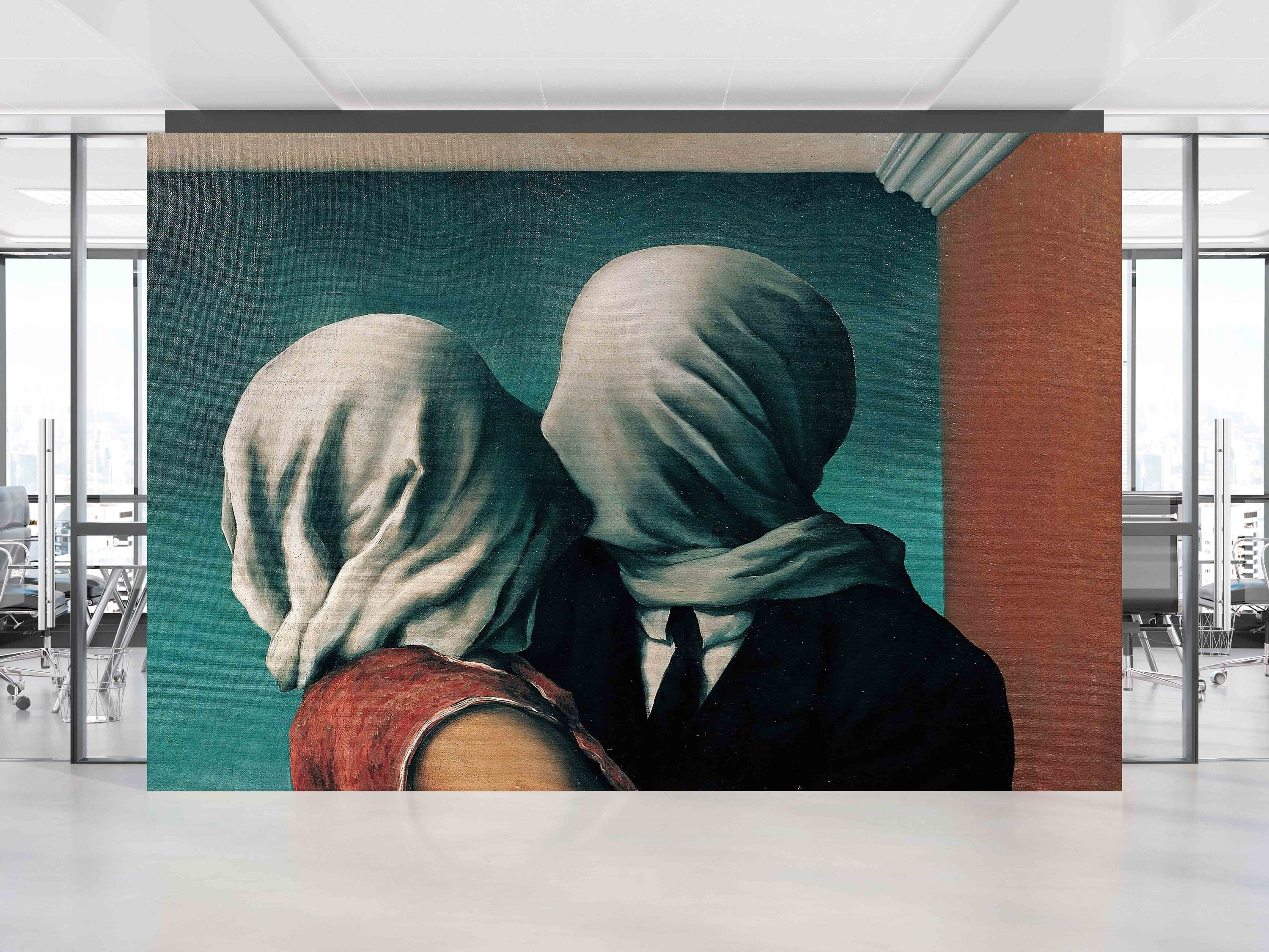 3d Wallpaper, The Lovers Wall Art, Modern Wallpaper, Famous Wall Art ...