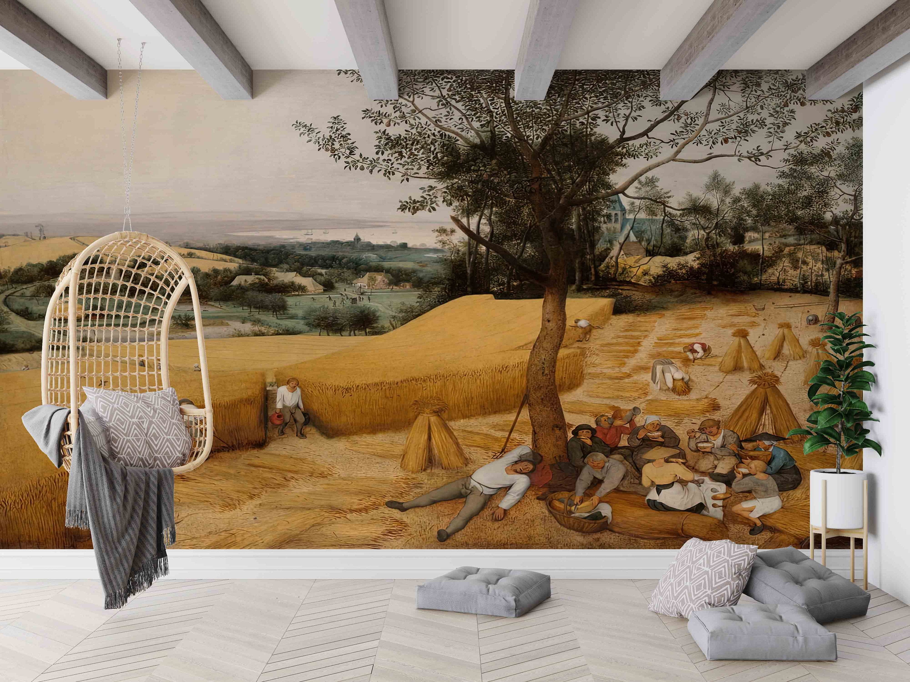3d Wallpaper, Village Mural, Modern Wallpaper, Reproduction Wallpaper ...