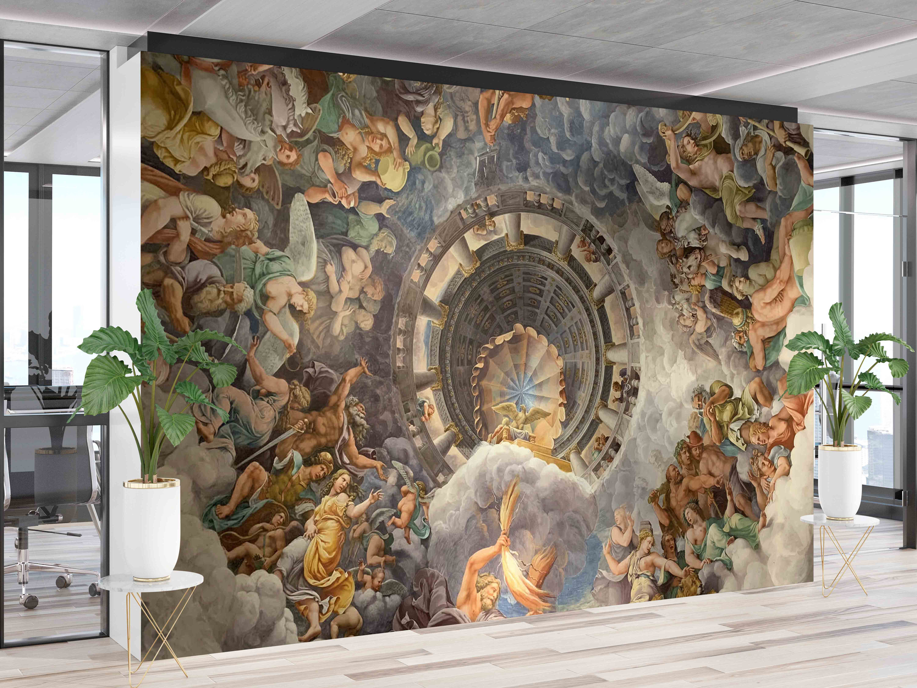 3d Wallpaper, Wallpaper Wall Art, Famous Wall Painting, Giulio Romano ...