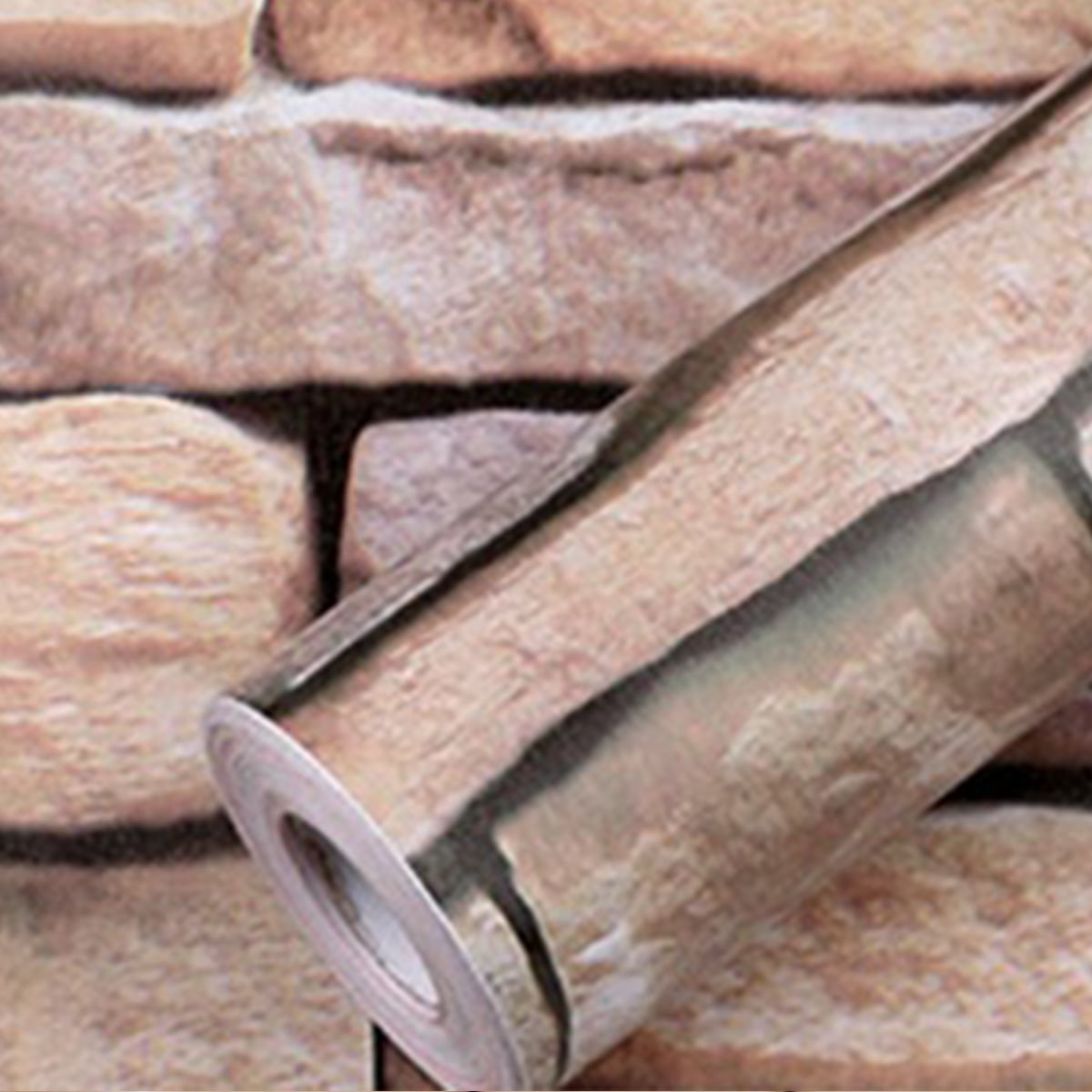 3d brick contact paper sticker and strip paper sticker paper brick wall ...