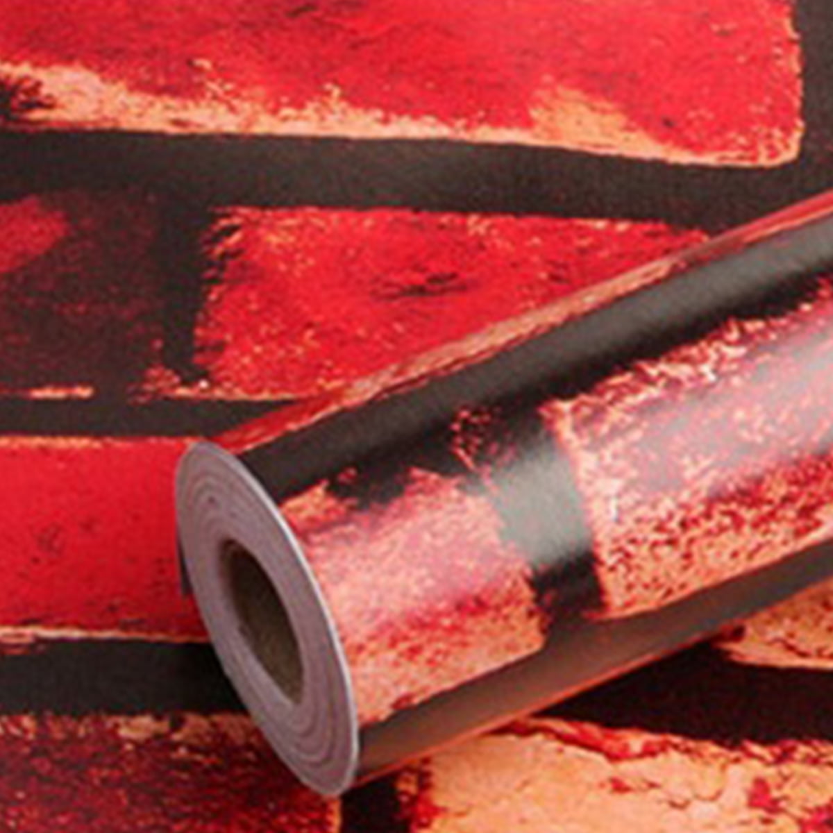 3d brick contact paper sticker and strip paper sticker paper brick wall ...