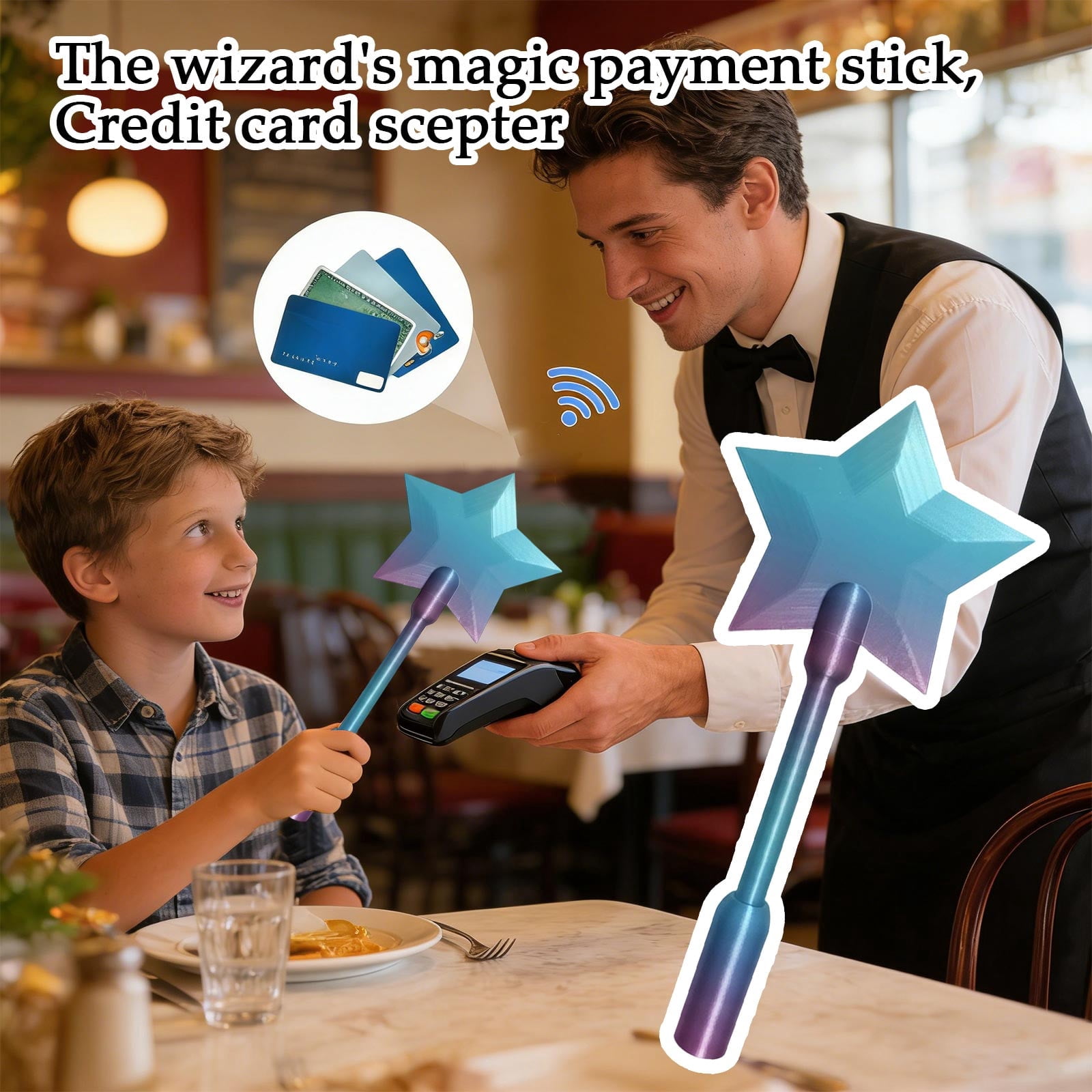 3d printed valentines toys 3D Printed Wand Tap To Tap To Wand Star Wand ...