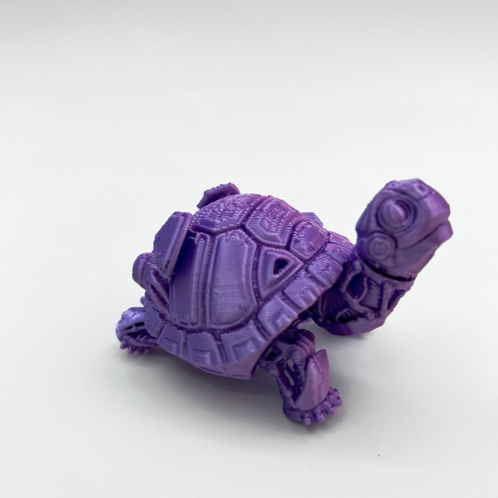 3d printing cyber shrunken head turtle limbs and tail can shrink can ...