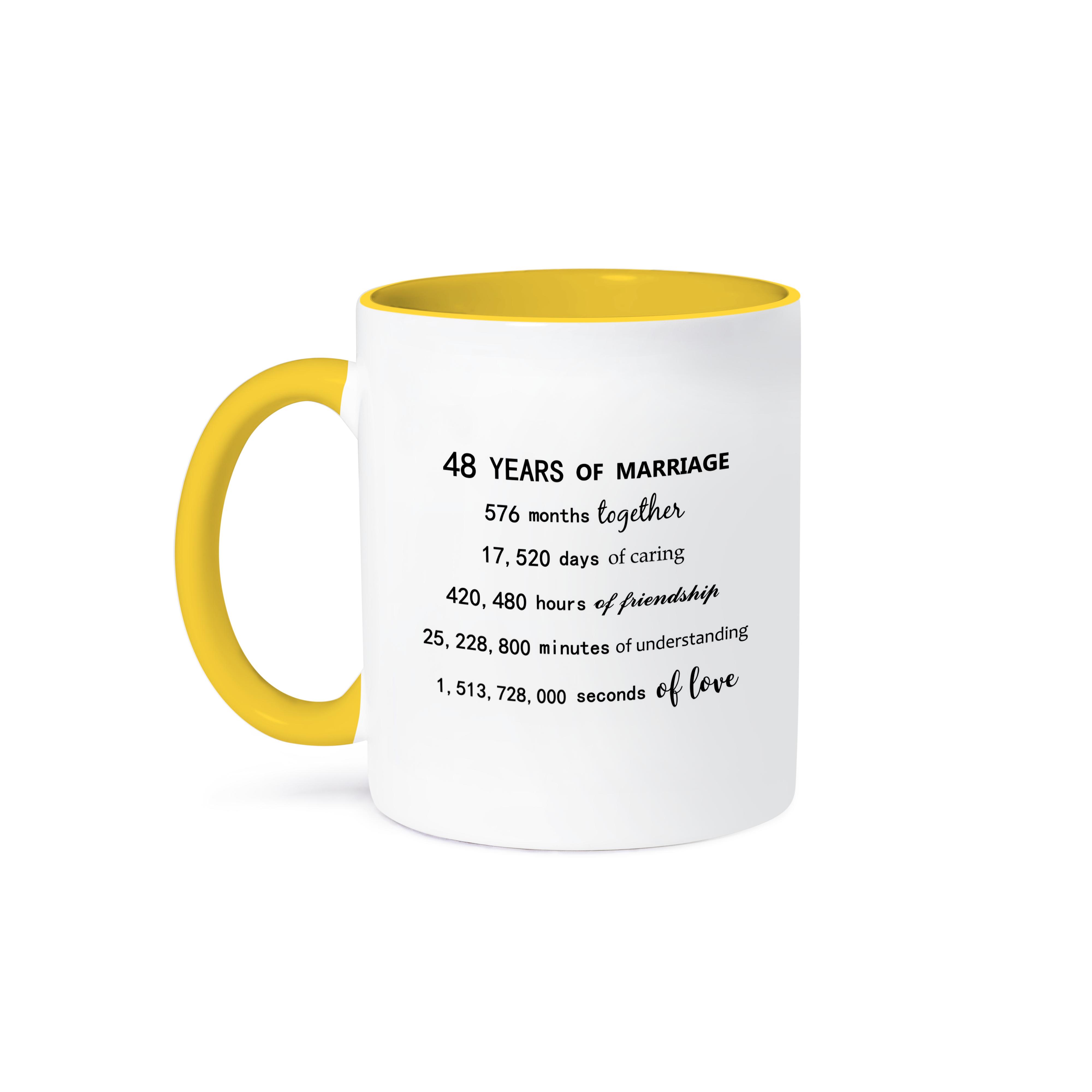 48 Years Of Marriage 48Th Wedding Anniversary In Months Days Hours ...