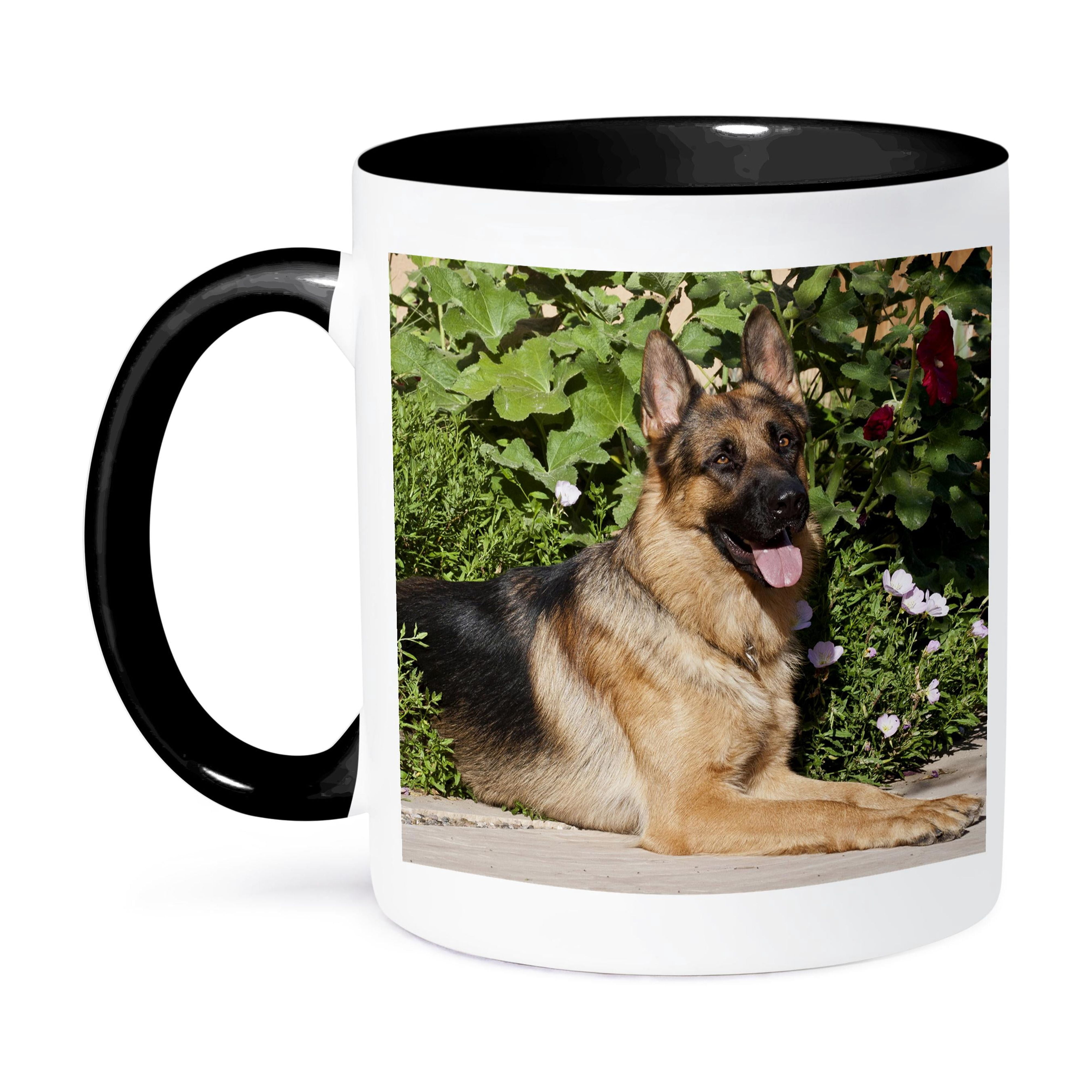 A German Shepherd Dog By Greenery - Na02 Zmu0150 - Zandria Muench ...