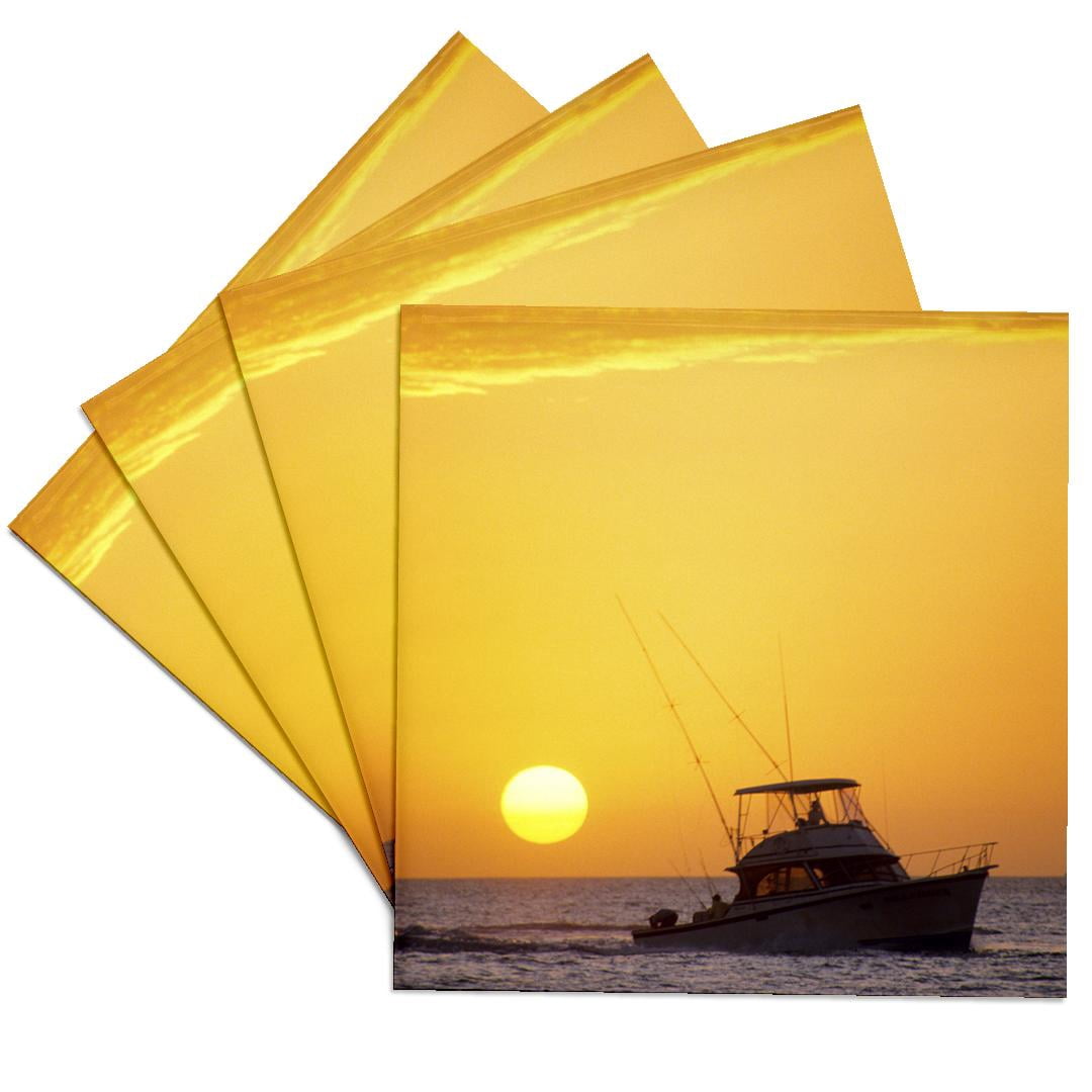 3drose, a Fishing Boat and Sunset in Key West, Florida - Us10 Dfr0107 ...
