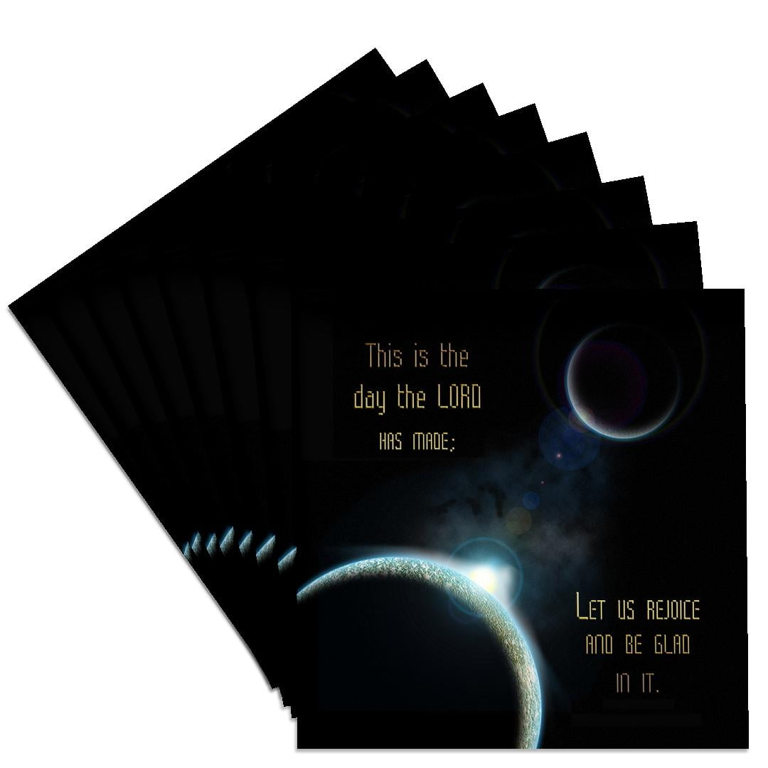 3drose, a Sun Announcing a New Dawn over a Solar System with the Bible ...