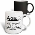 3dRose Aged 50 years to perfection - Magic Transforming Mug, 11-ounce ...