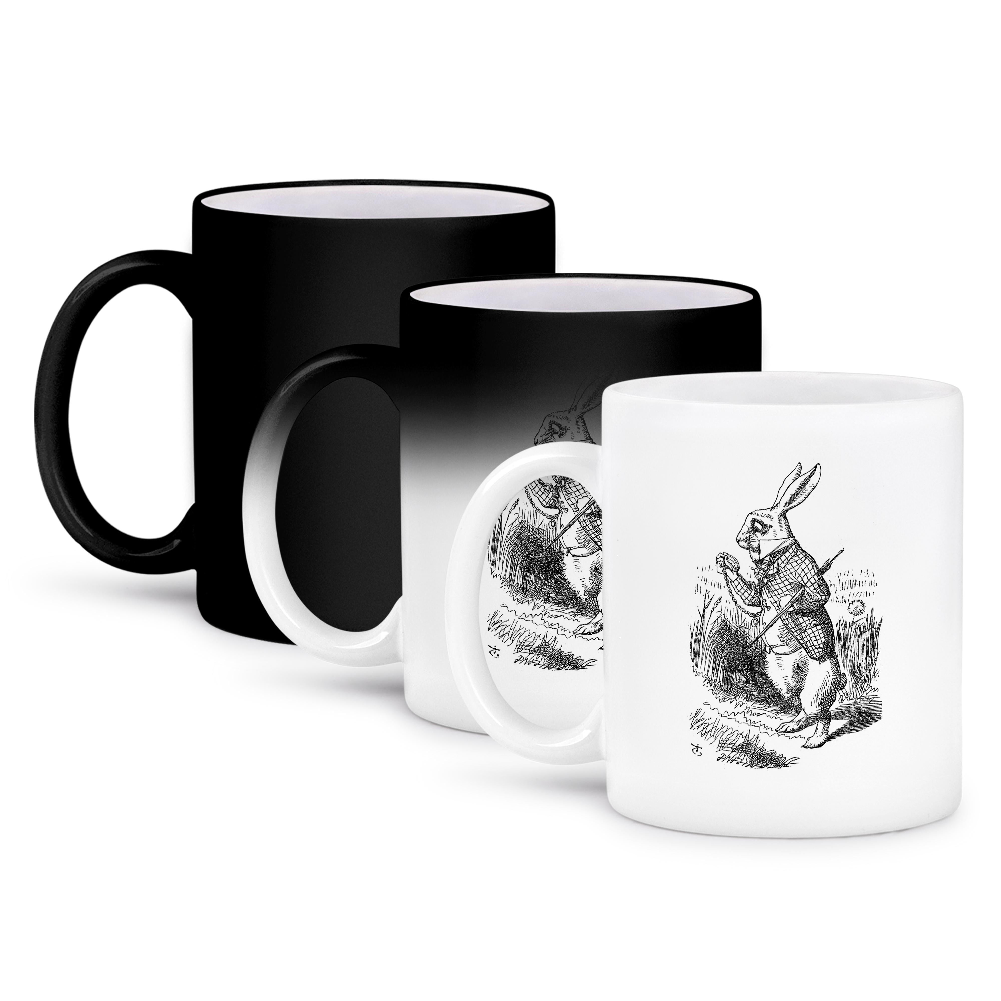 3dRose, Alice in Wonderland White Rabbit with pocket watch - John ...
