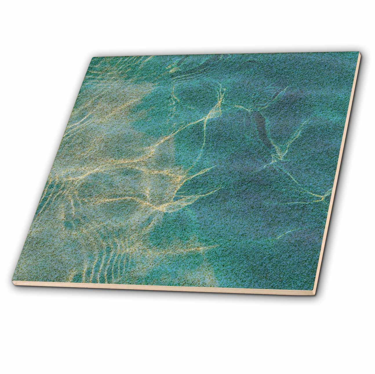 3dRose Aqua Waves- Water- Art - Ceramic Tile, 12-inch - Walmart.com