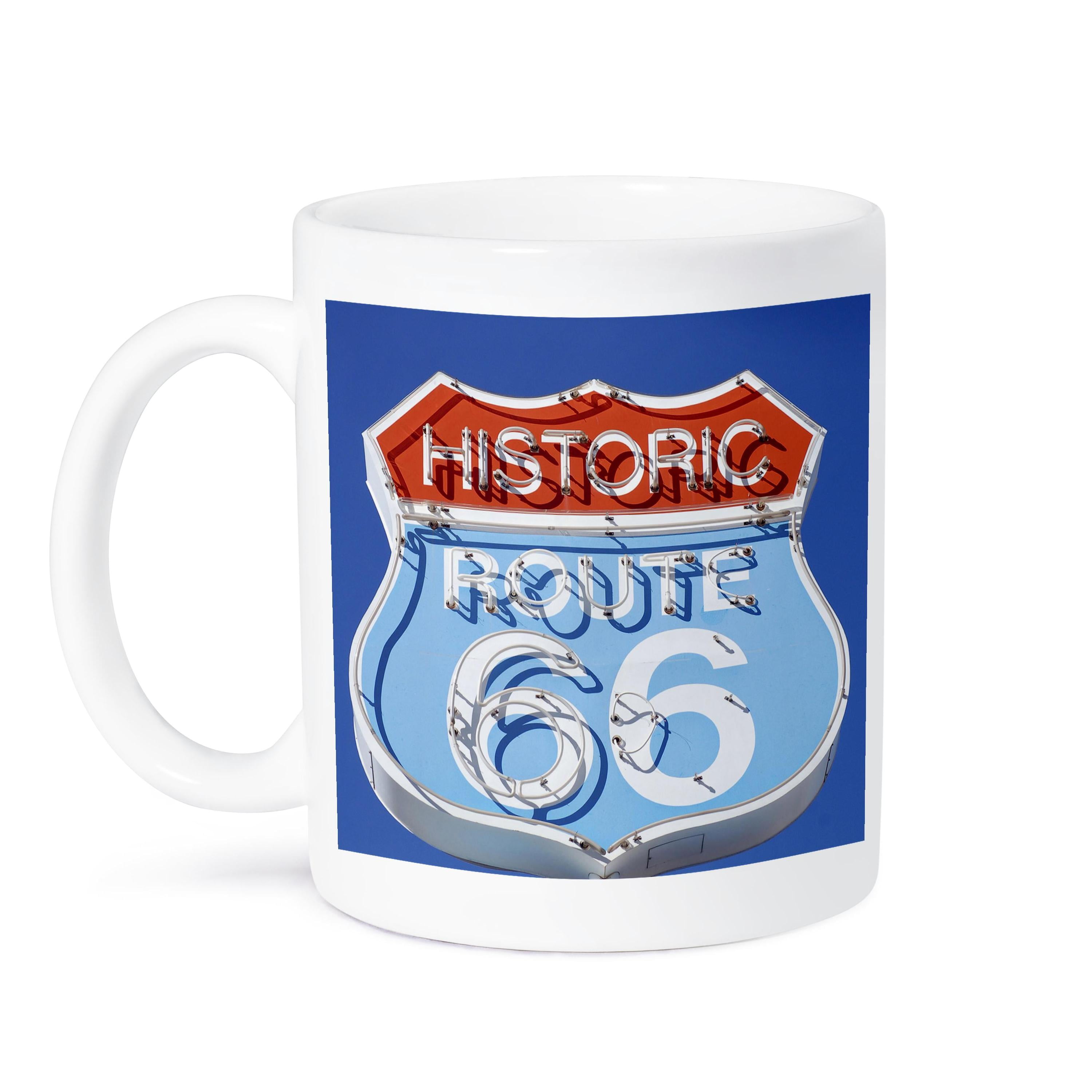 3dRose, Arizona, Seligman, Neon signage on historic Route 66 - US03 ...