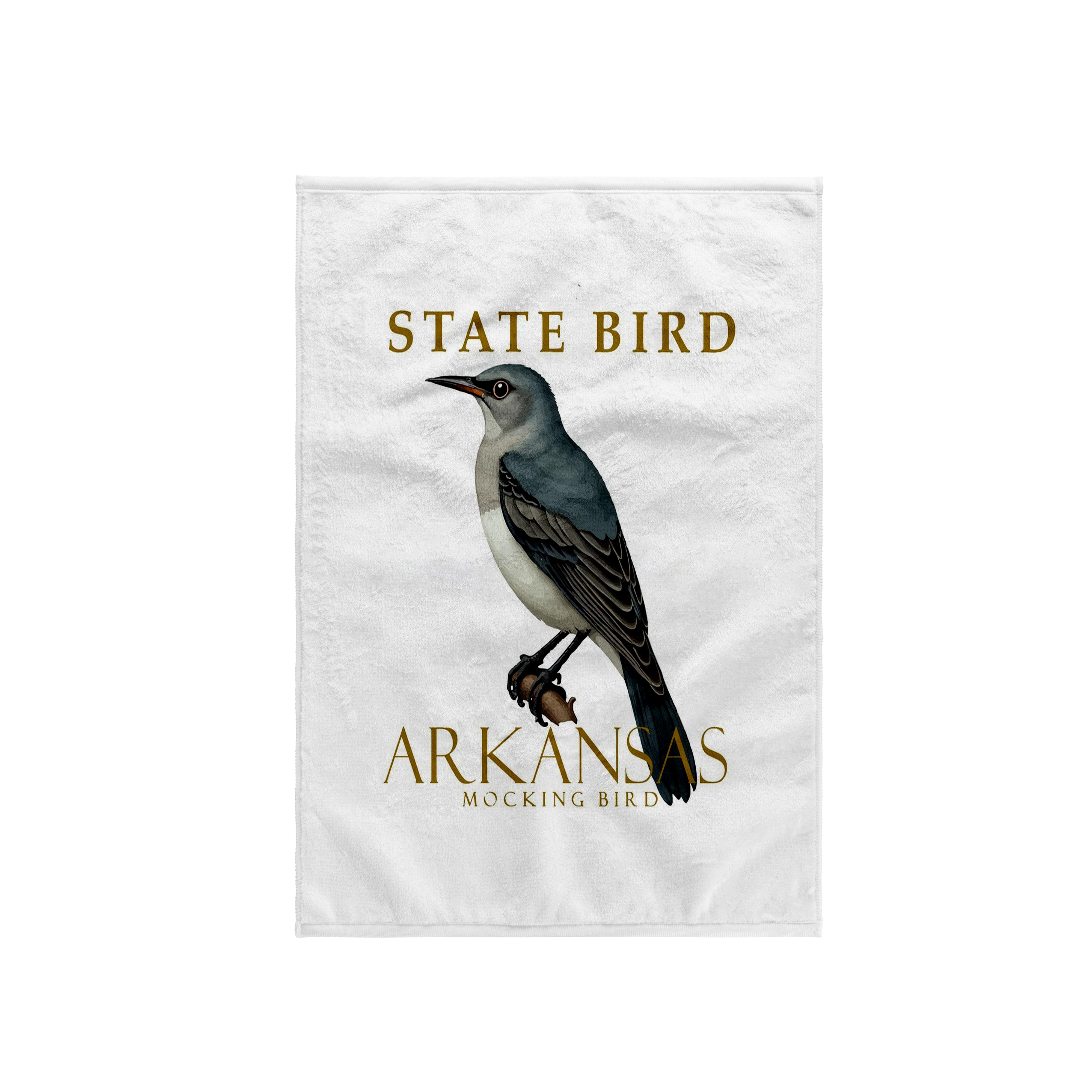 3dRose, Arkansas Mockingbird Bird Design, 15x22 Hand Towel - Walmart.com